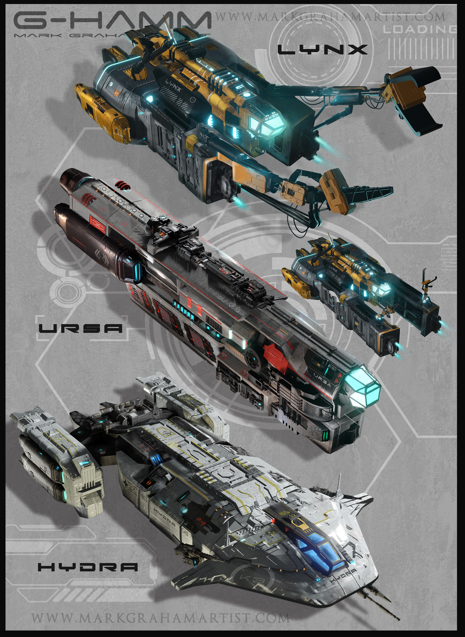 spaceship designs sci fi