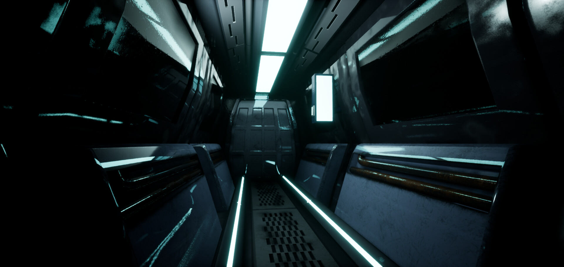 ArtStation - Sci-Fi Hallway