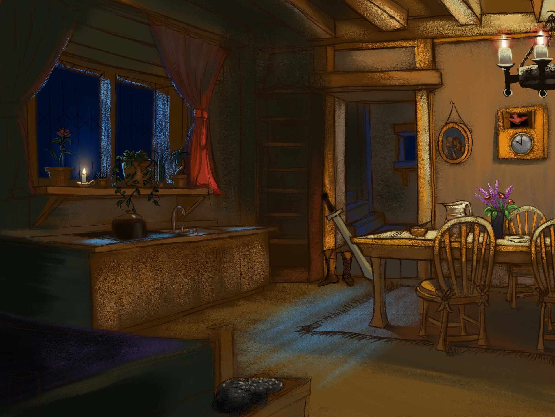 ArtStation - Patiently Waiting