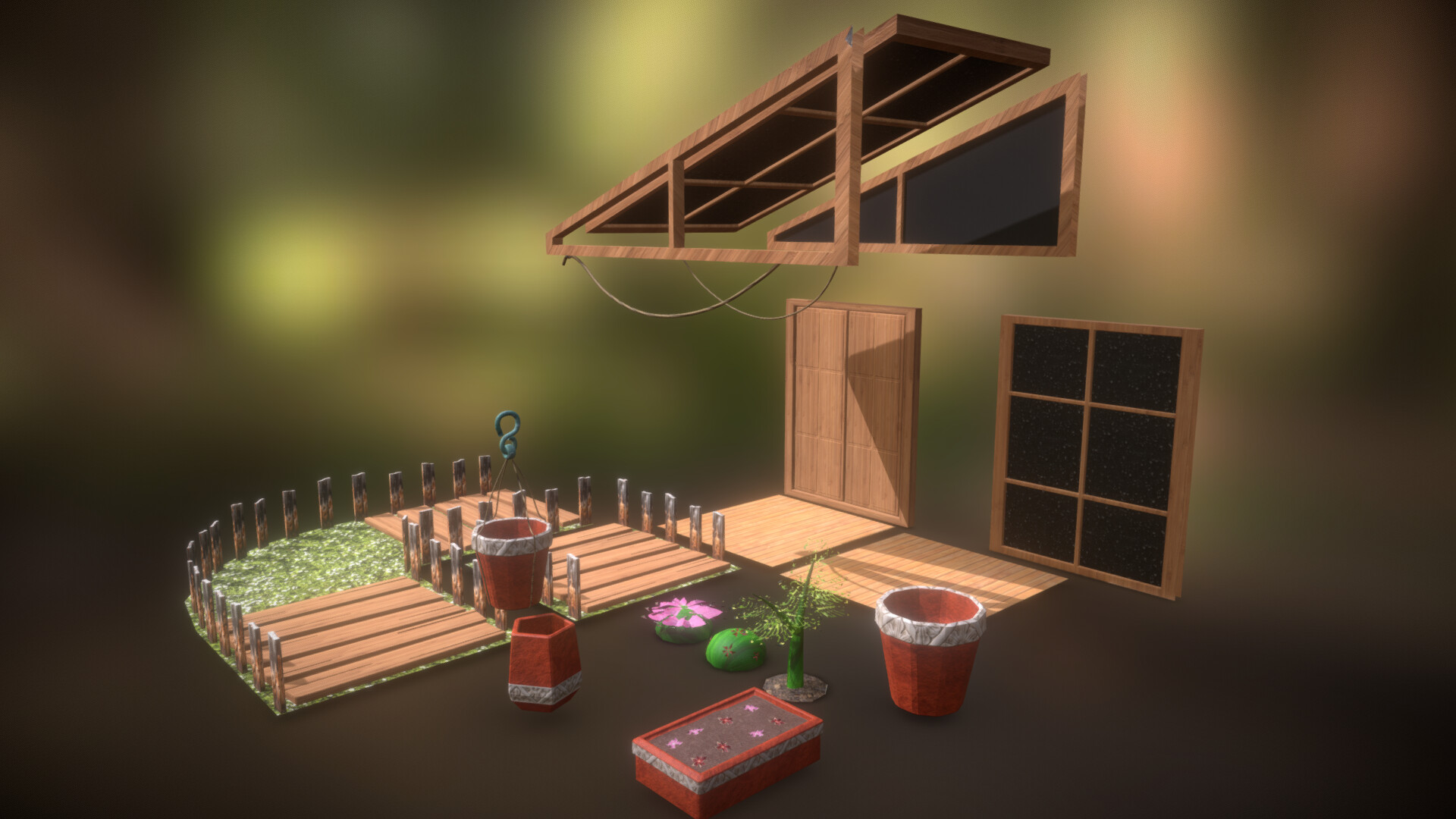 Sanghamitra Saxena - Greenhouse Modular Asset Pack