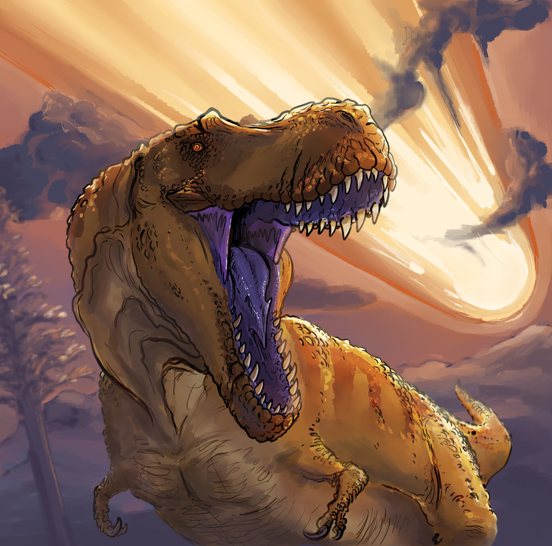 ArtStation - Dinosaur concept portraits