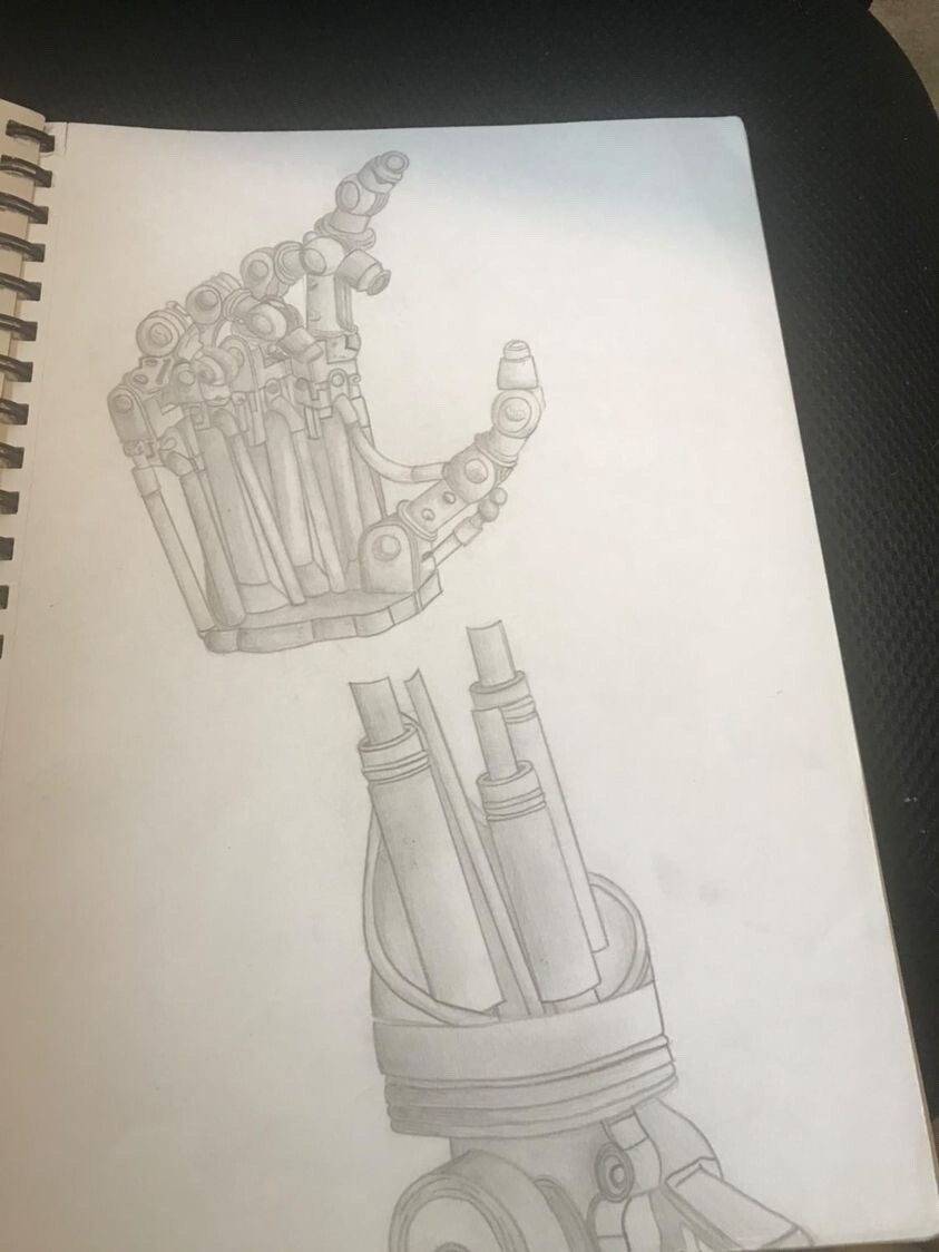 ArtStation - Terminator arm