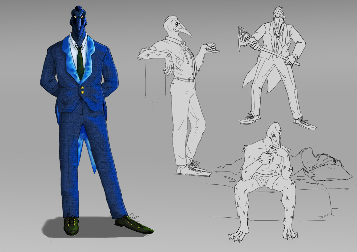 ArtStation - Mister Crow