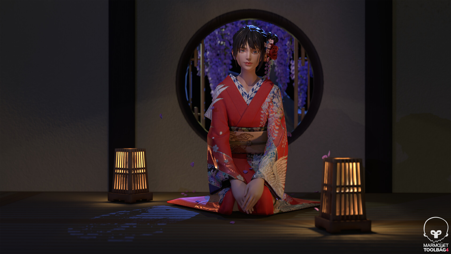 ArtStation - Kimono Girl