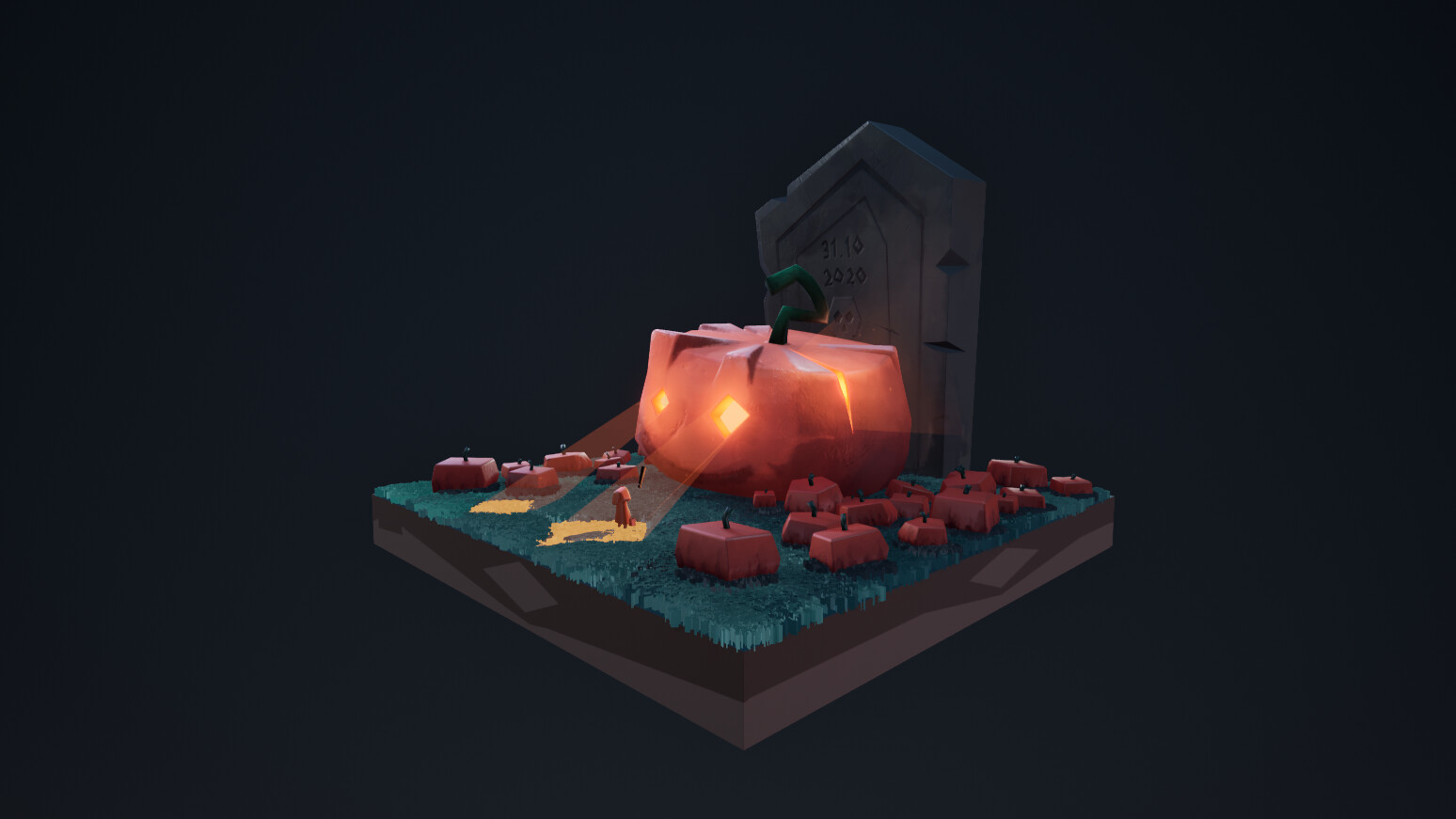 ArtStation - Halloween Environment