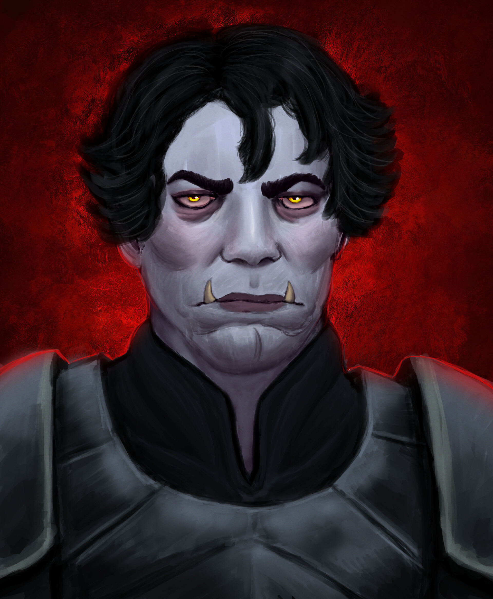 ArtStation - Half Orc Portrait