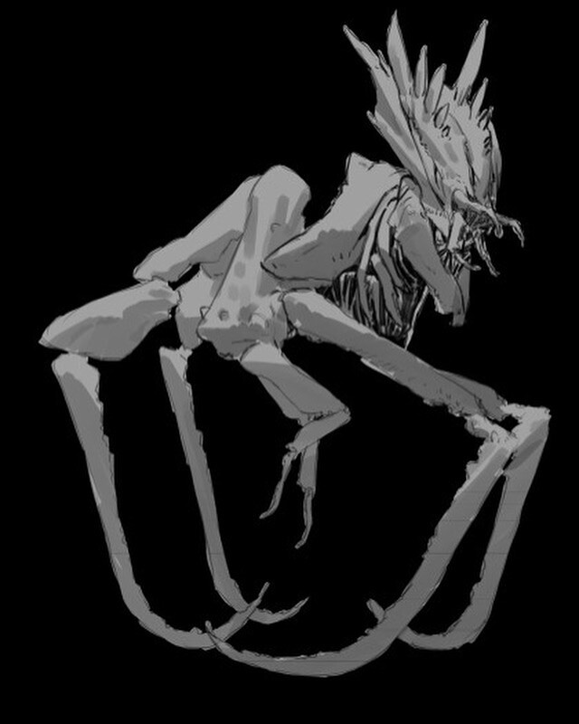ArtStation - monster drawing