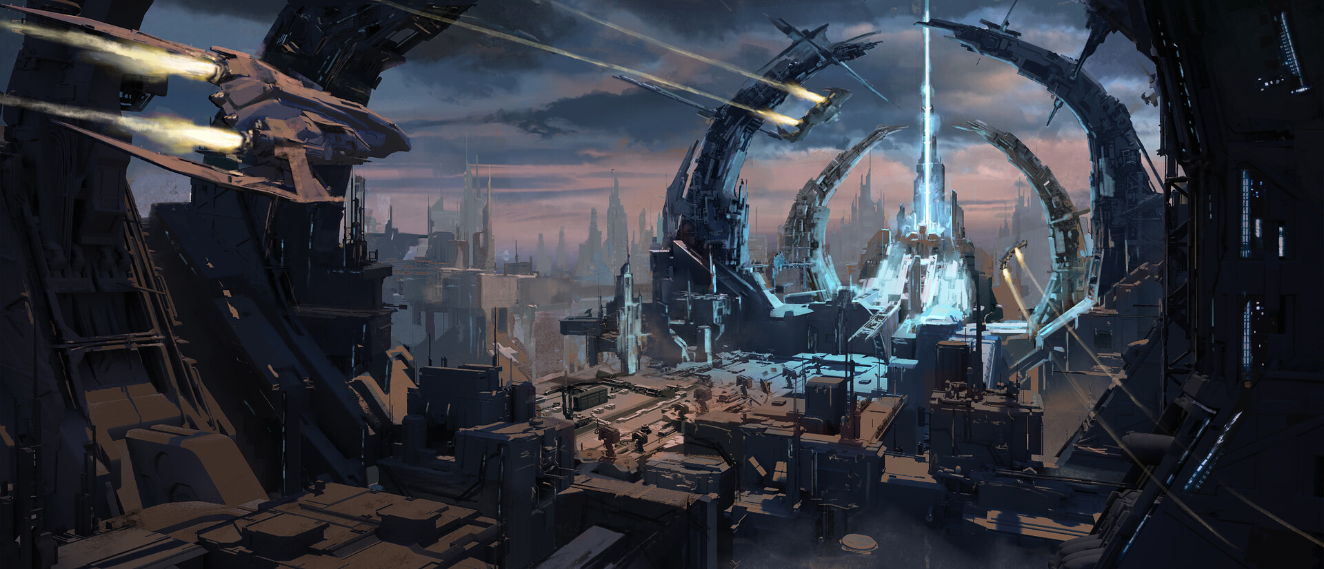 ArtStation - Science fiction base