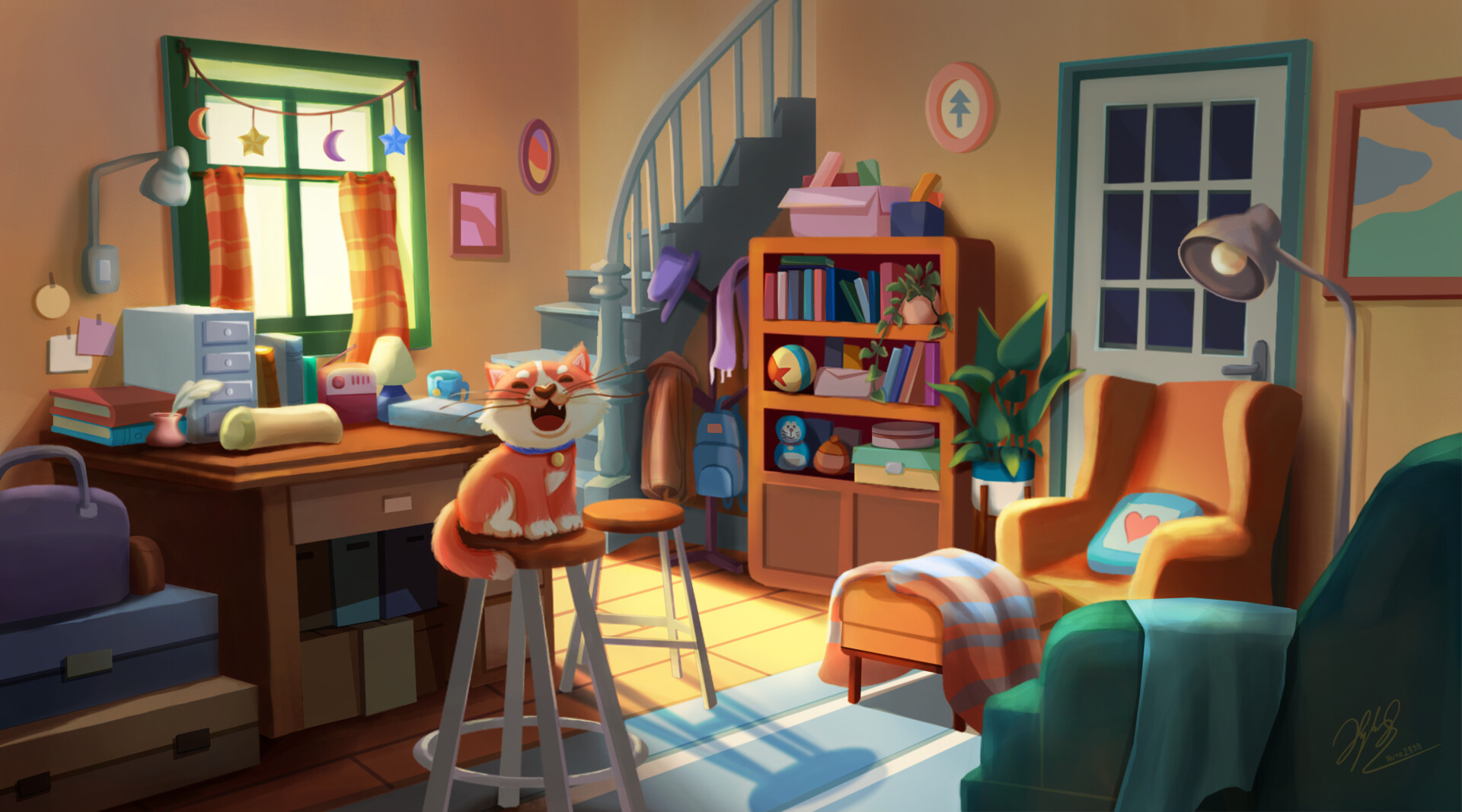 ArtStation - Mr. Miu’s Little Room