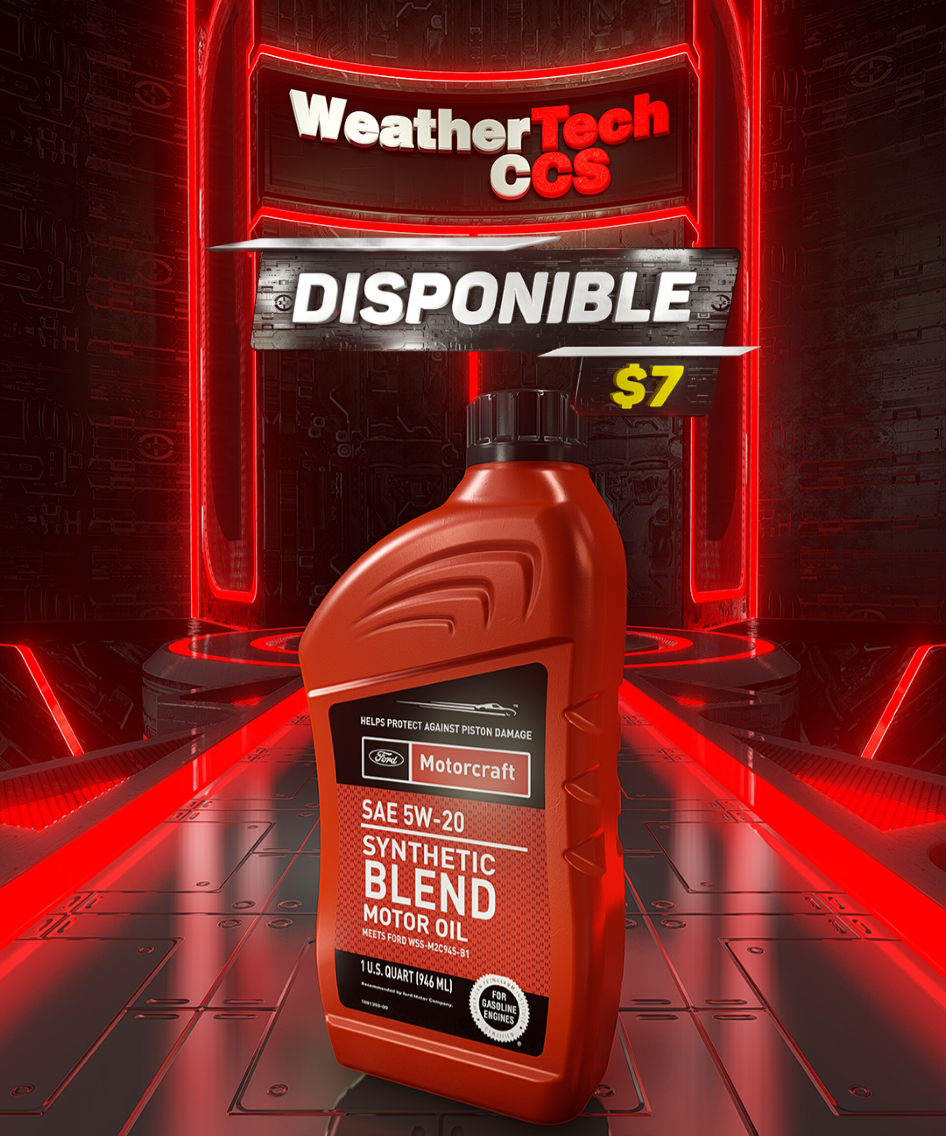 ArtStation - Motorcraft Oil