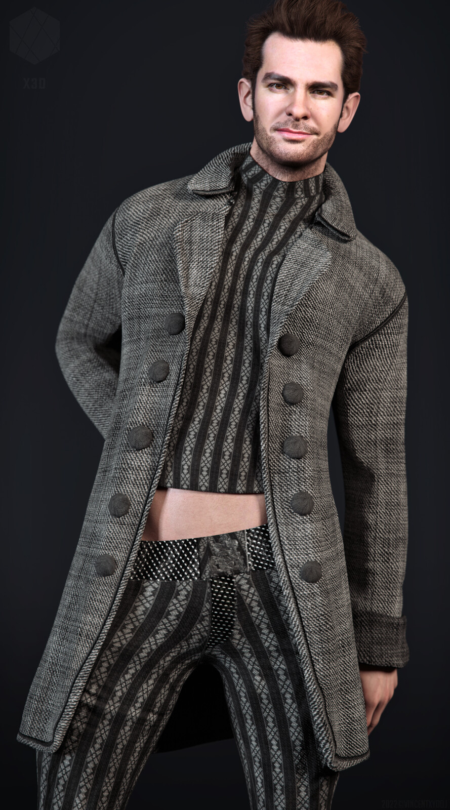 Xtreme3D Studio - Baron Outfit for G8M & Classic for Baron Outfit by Lyone