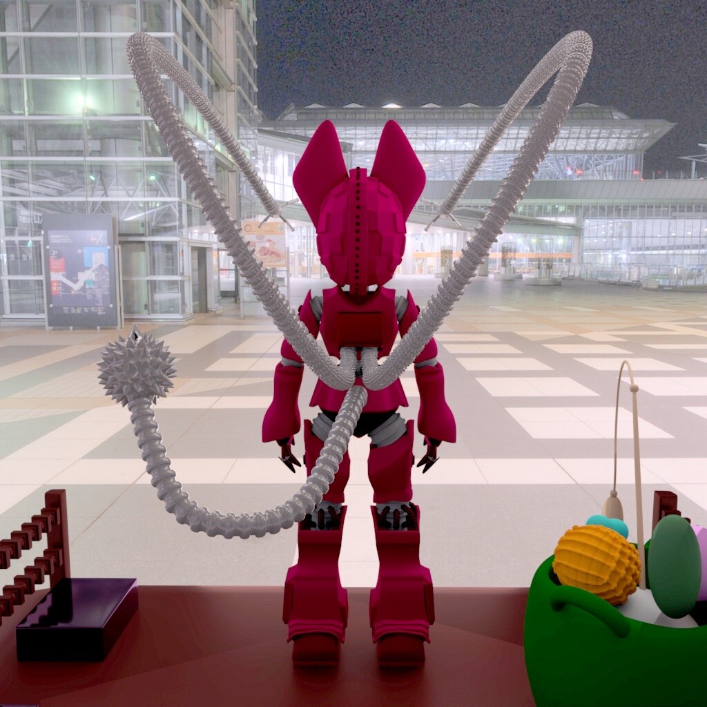 ArtStation - The cat robot