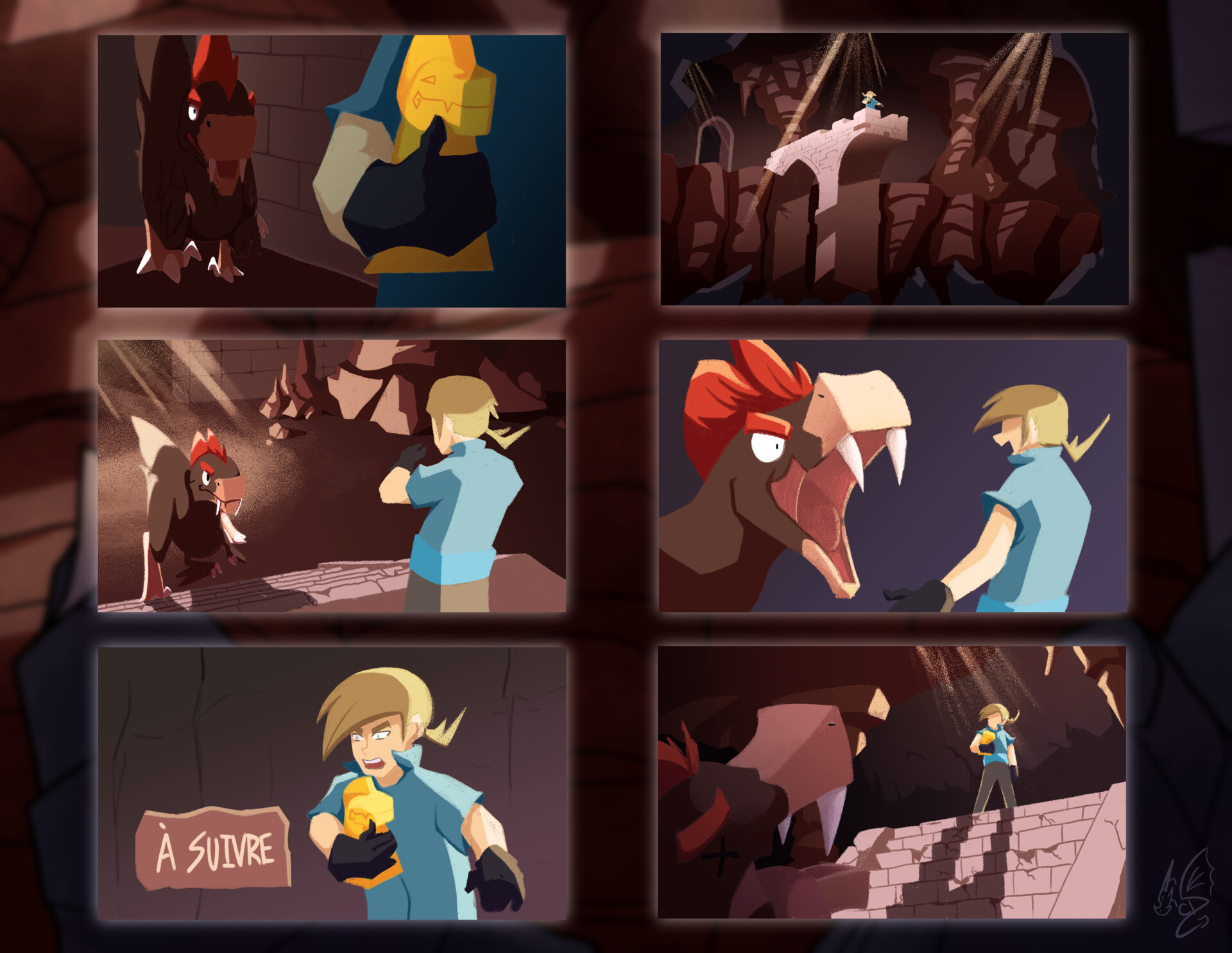 ArtStation - Artéfact - Color Script