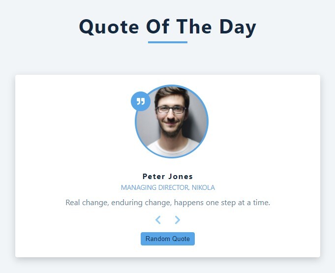 Amir Yunus - Quote of the Day Web Application