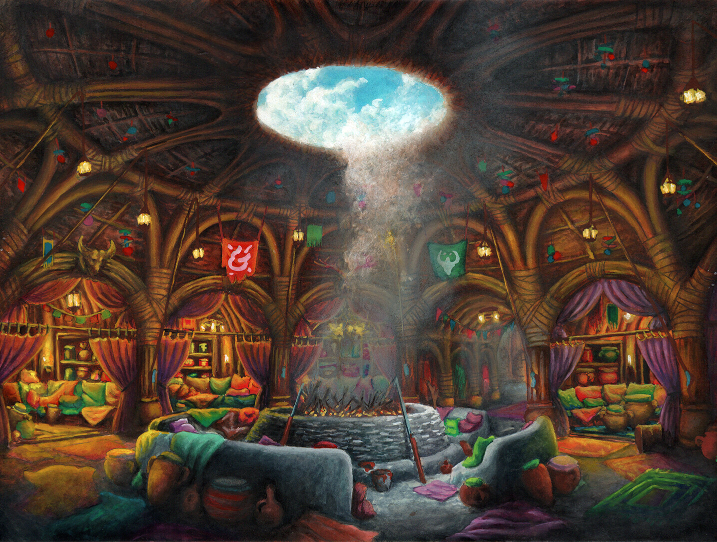 ArtStation - The Round House