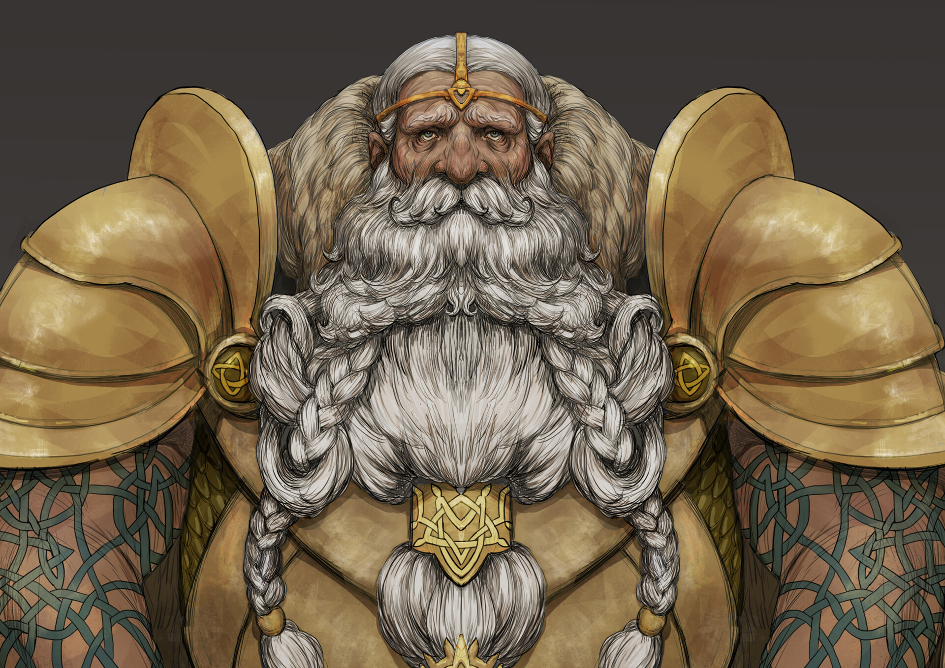 ArtStation - Konung of Northern dwarves