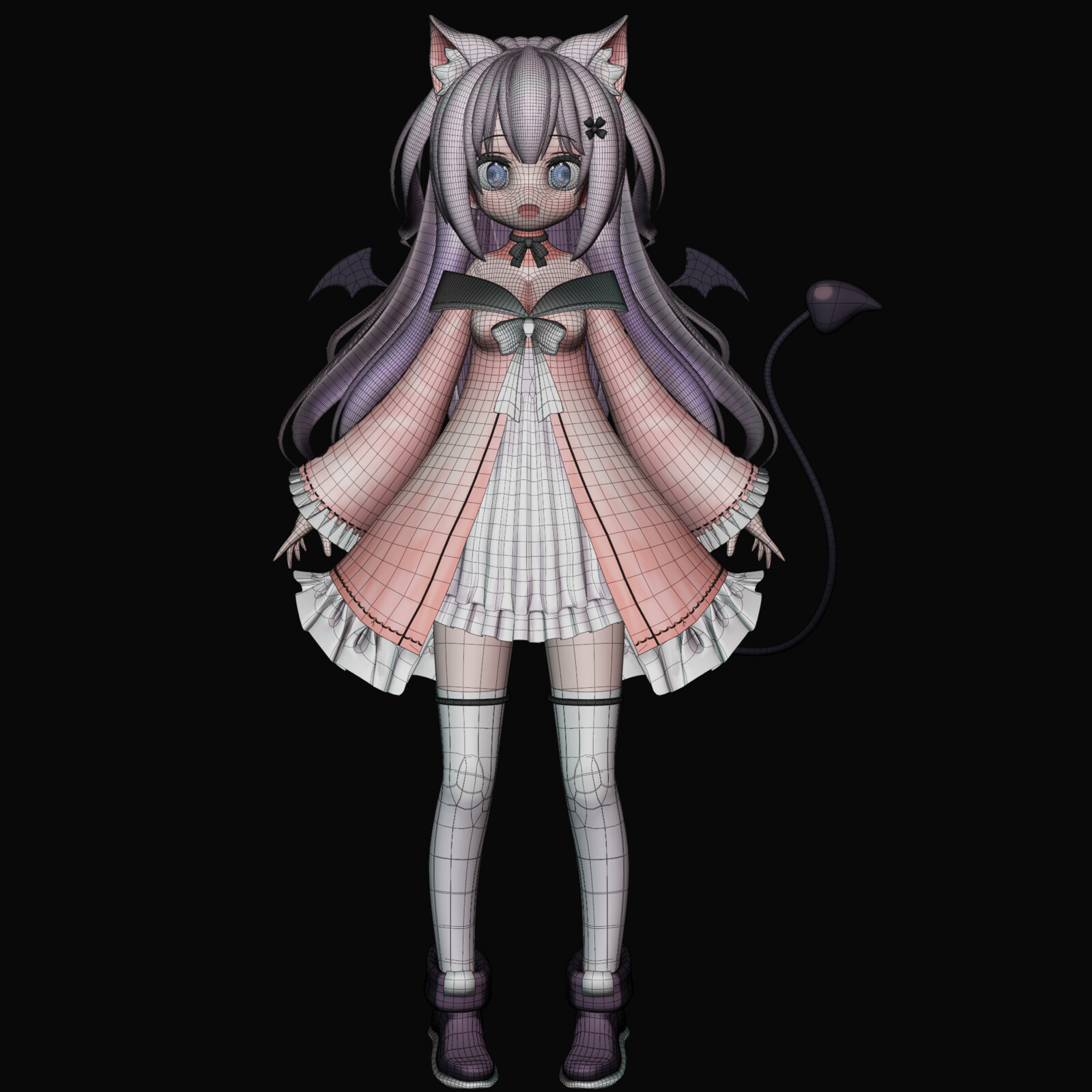 Tanmoy Mondal - anim girl modeling texturing