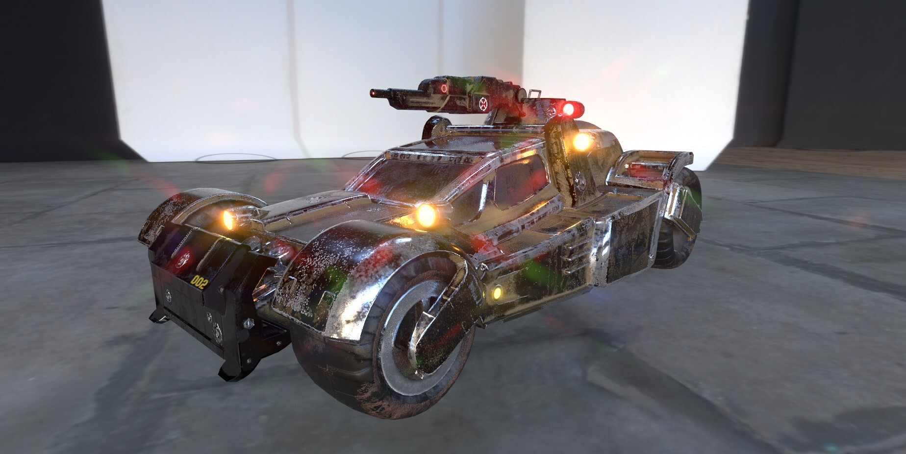 ArtStation - Custom Military Vehicle 002