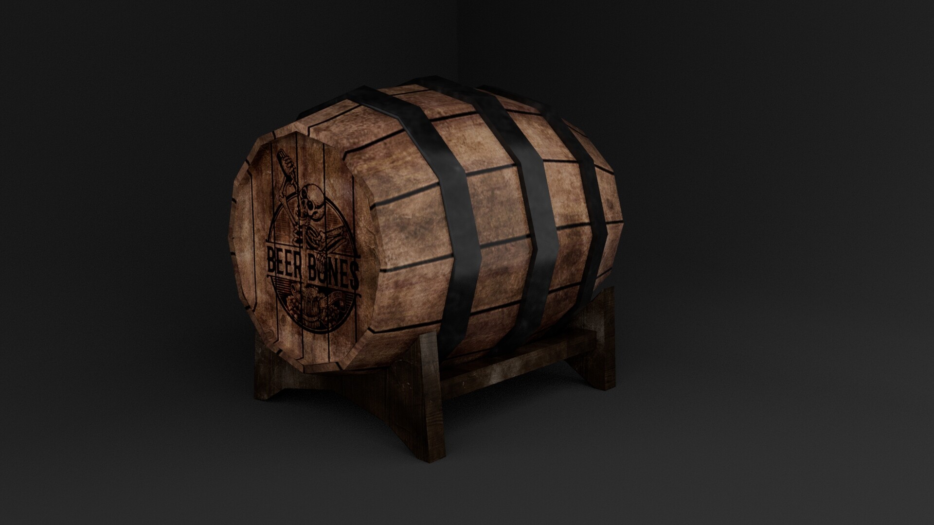 ArtStation - Beer barrel