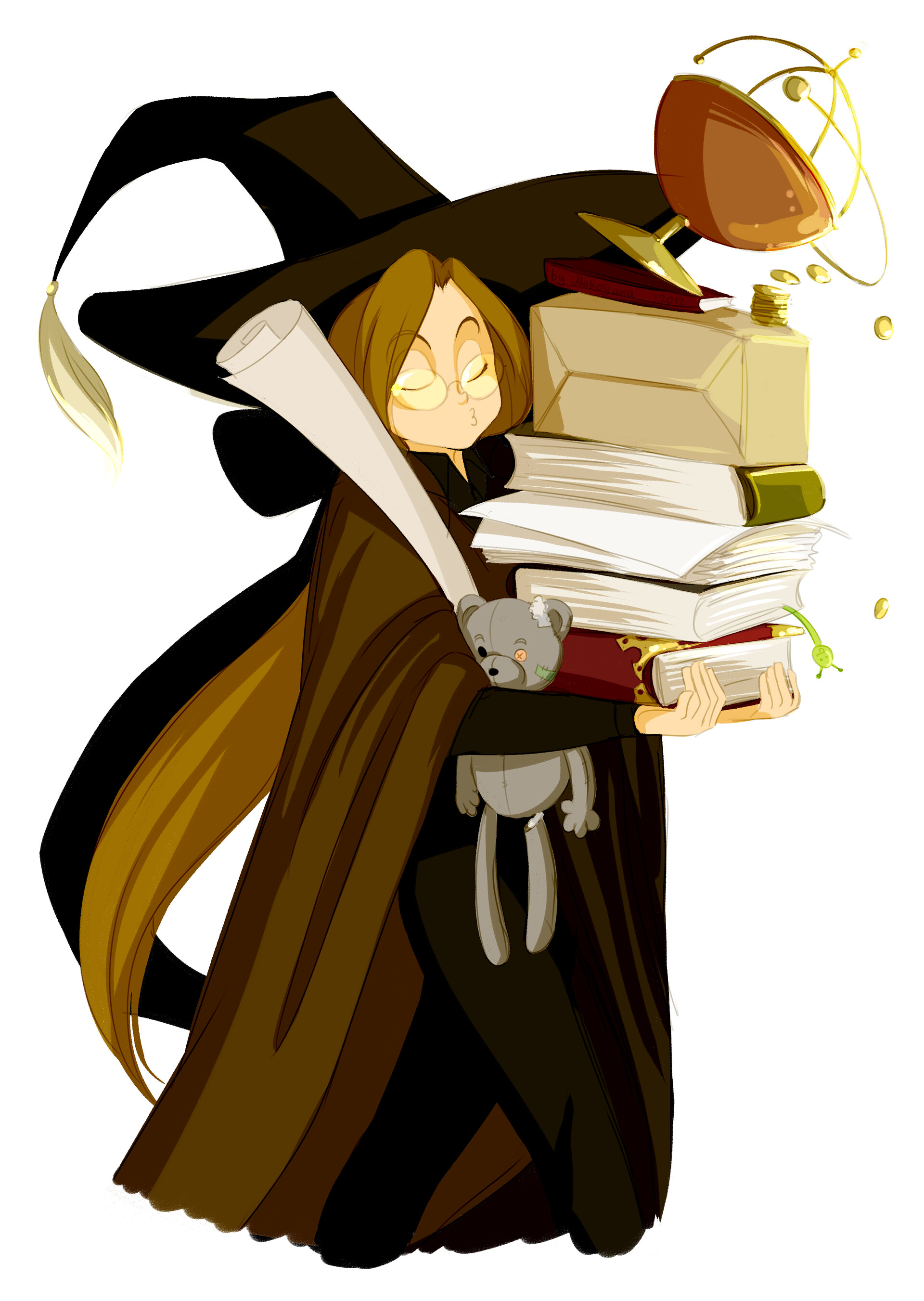 Katherine Makoyana - TDAC character concepts - mages