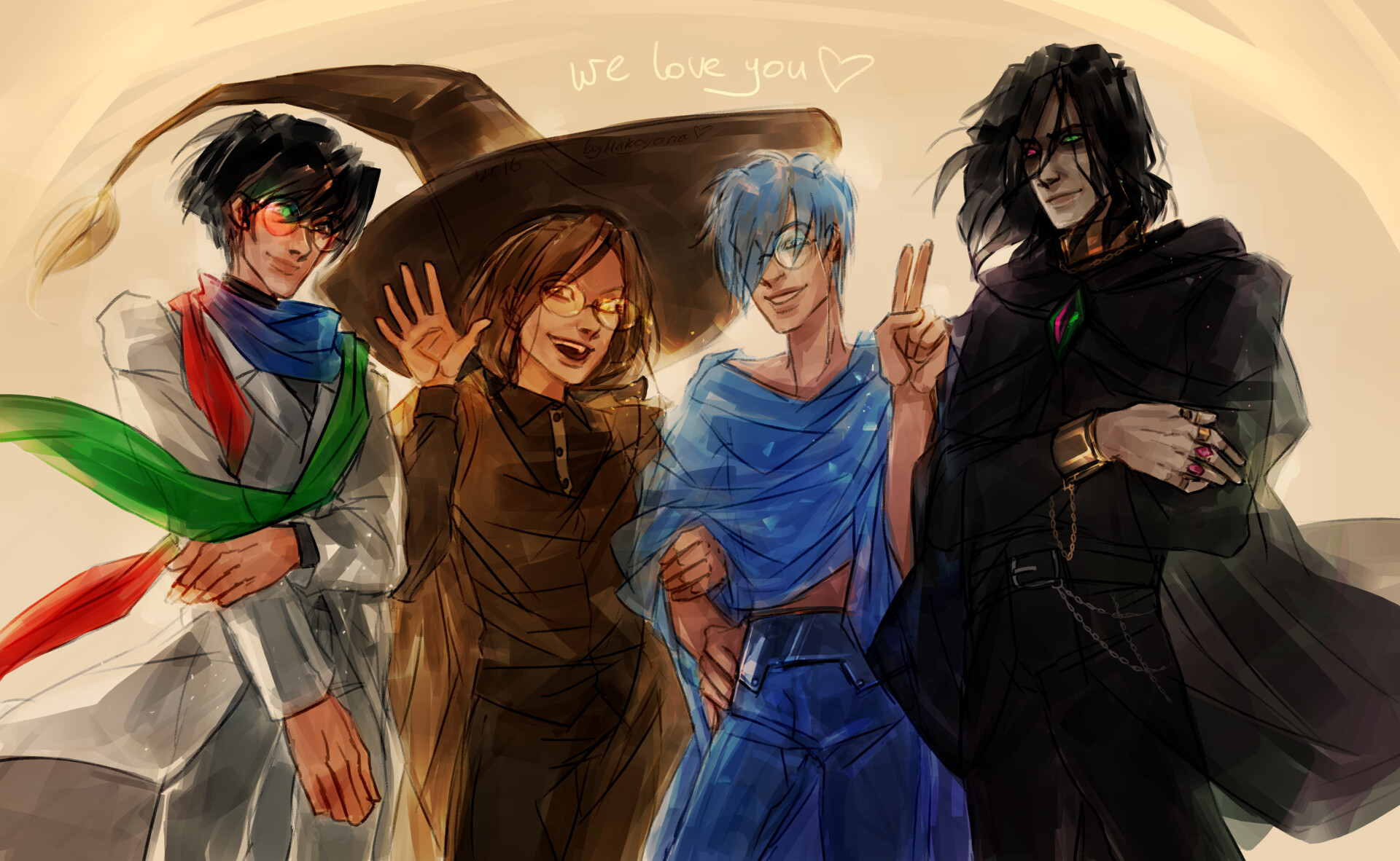 Katherine Makoyana - TDAC character concepts - mages