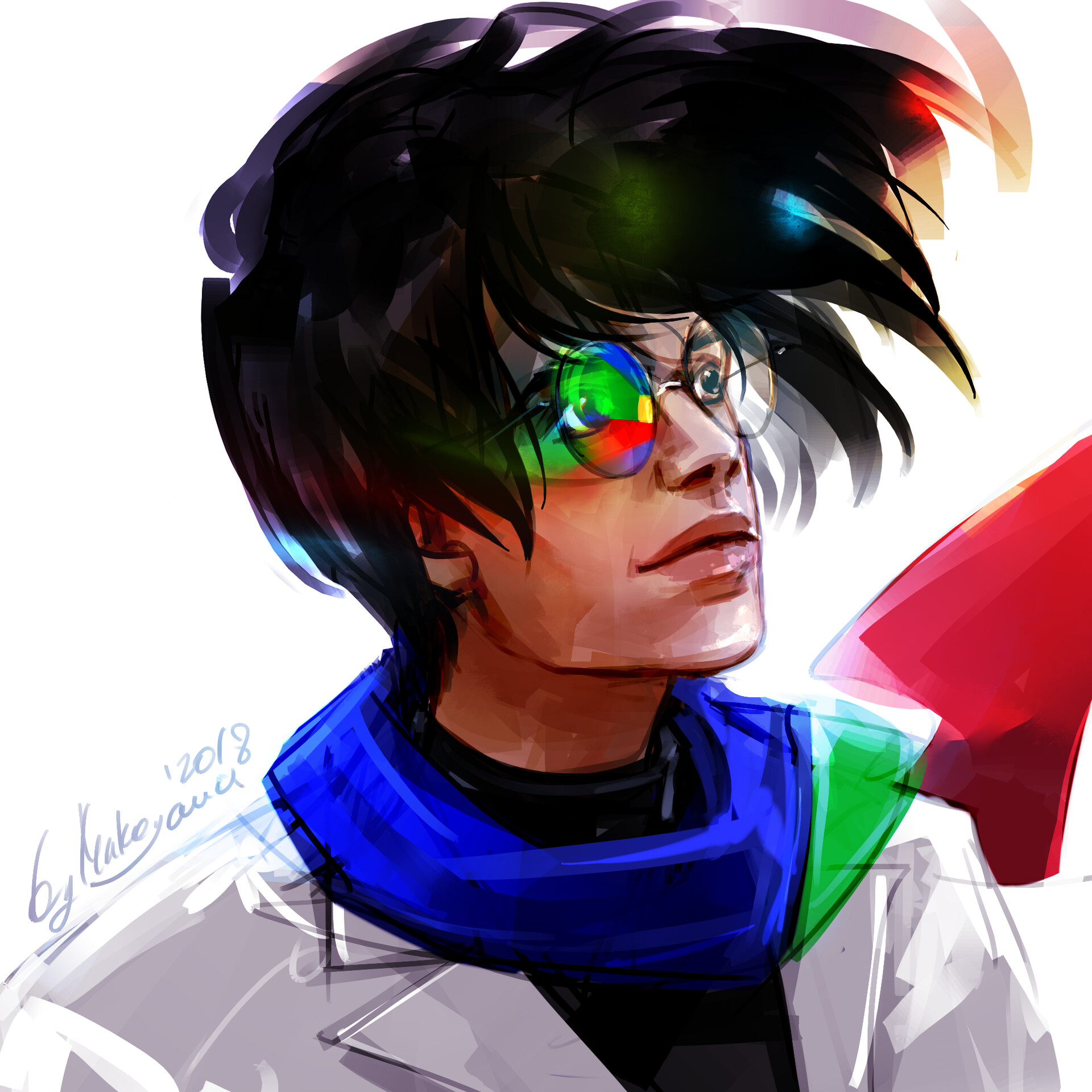 Katherine Makoyana - TDAC character concepts - mages