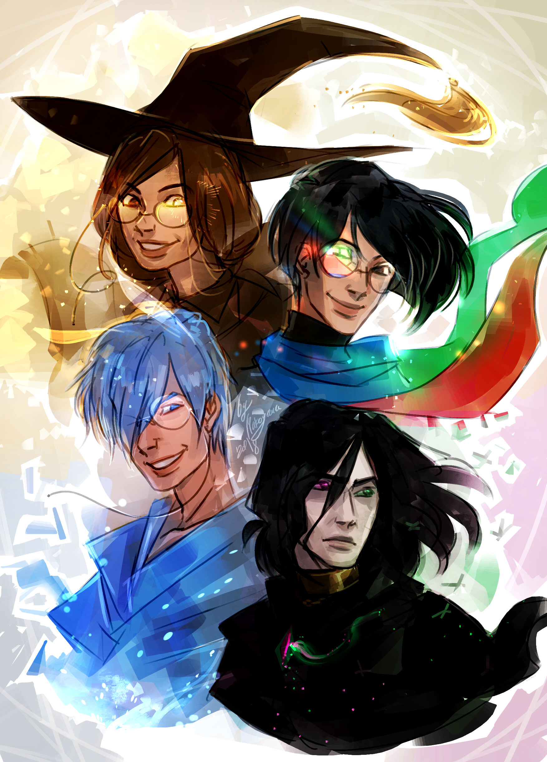 Katherine Makoyana - TDAC character concepts - mages