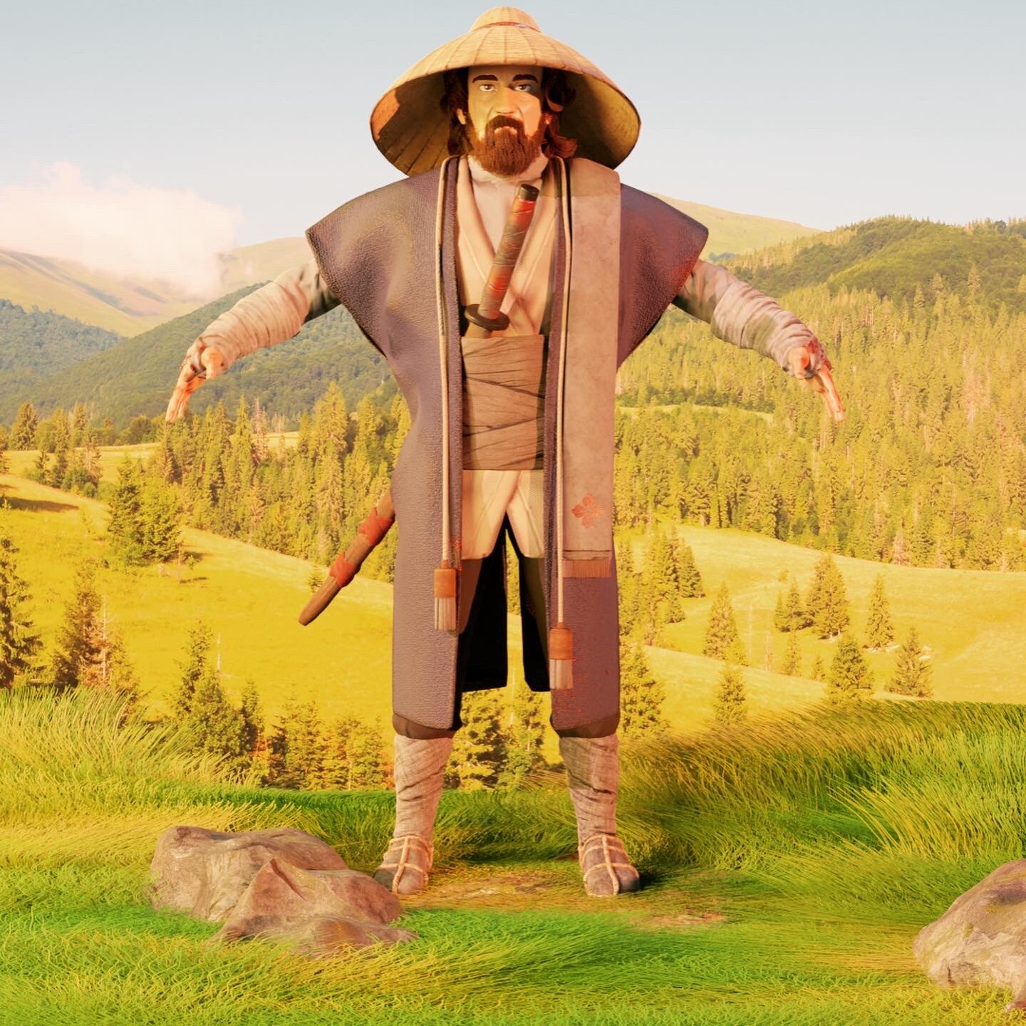 ArtStation - Warrior, Game Character Design