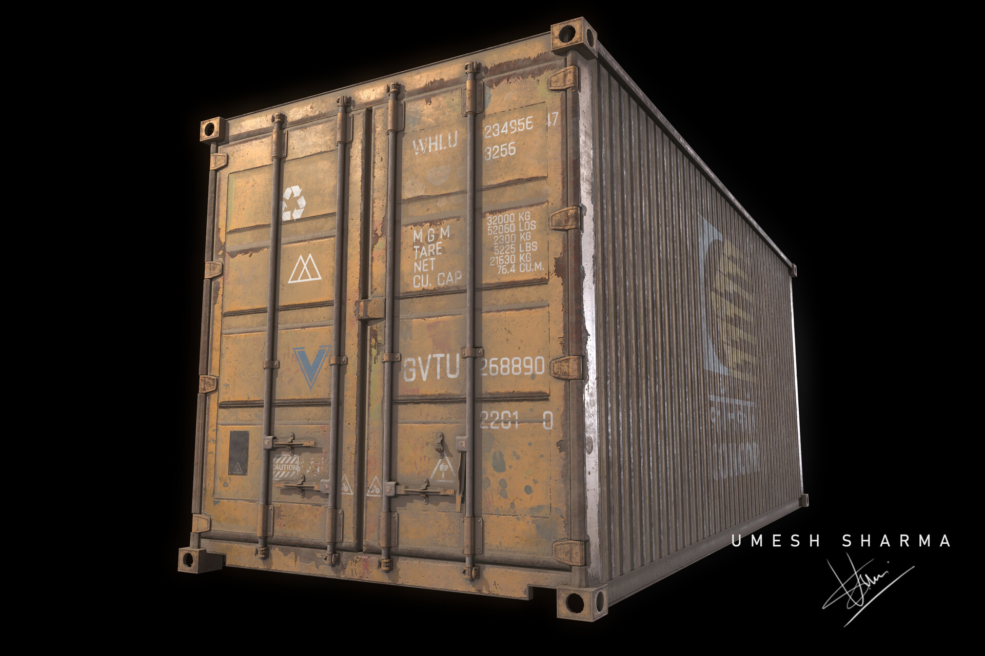 ArtStation - Container With Dust