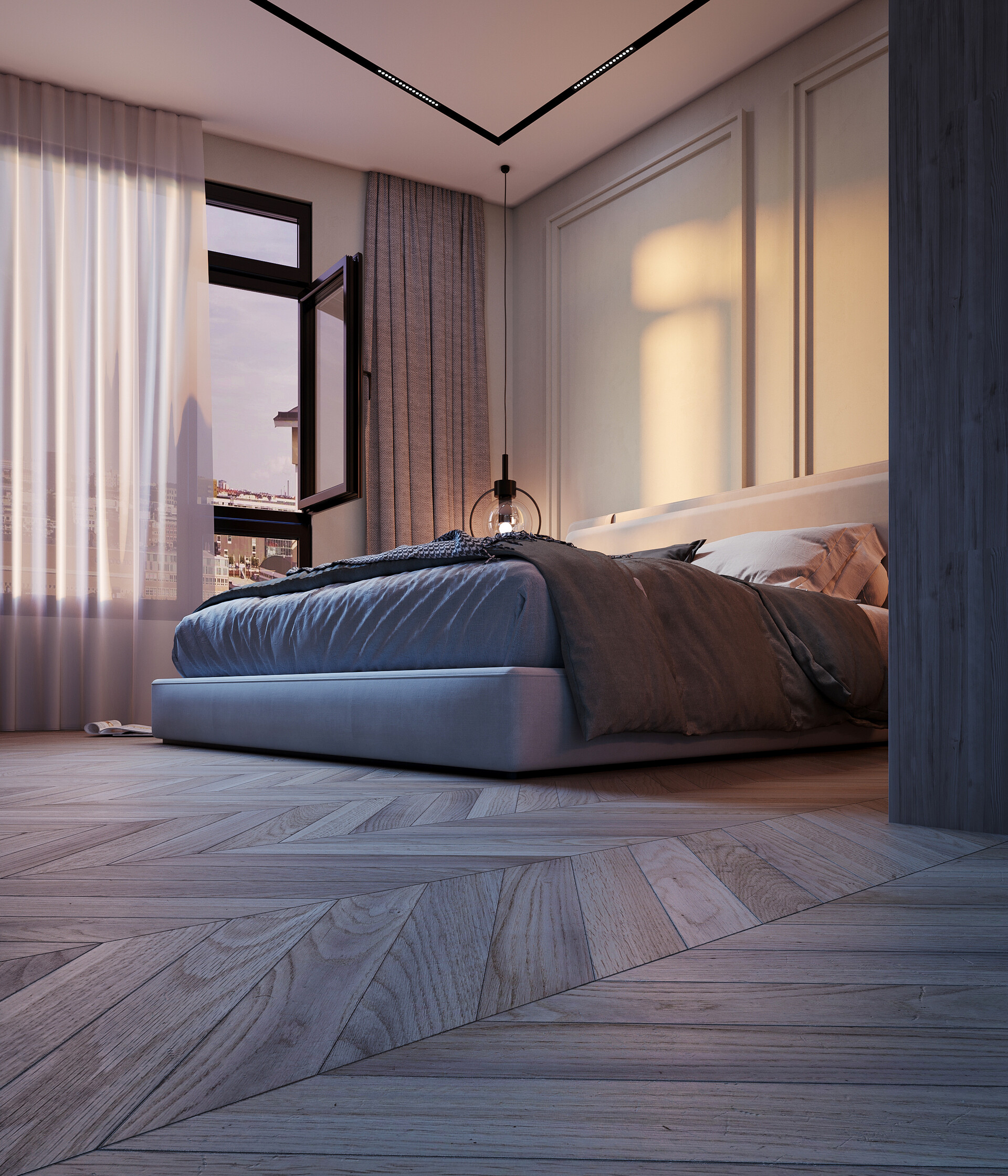 MadTwist CG Studio - Modern Bedroom CG