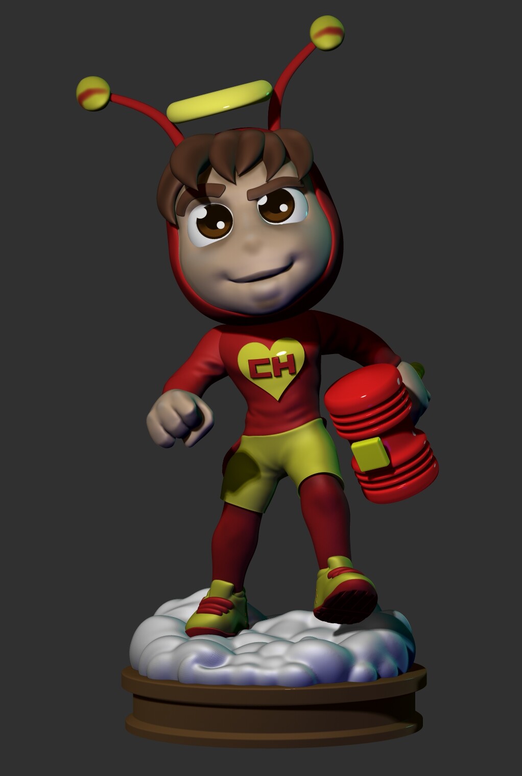 ArtStation - Chapolin Modeling and 3D printing