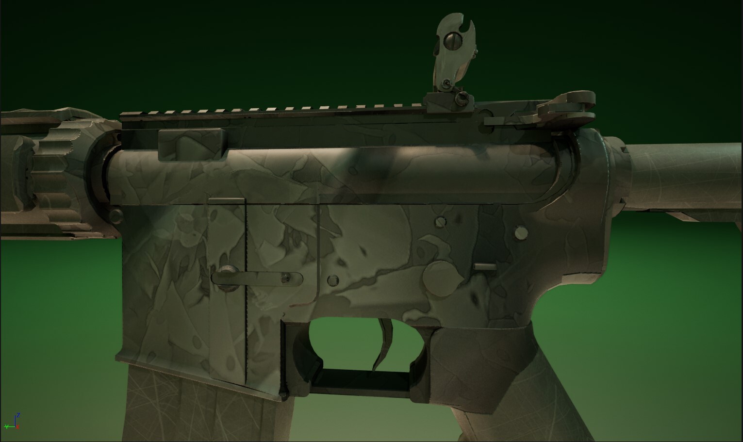ArtStation - M4a1 Mobile Fps