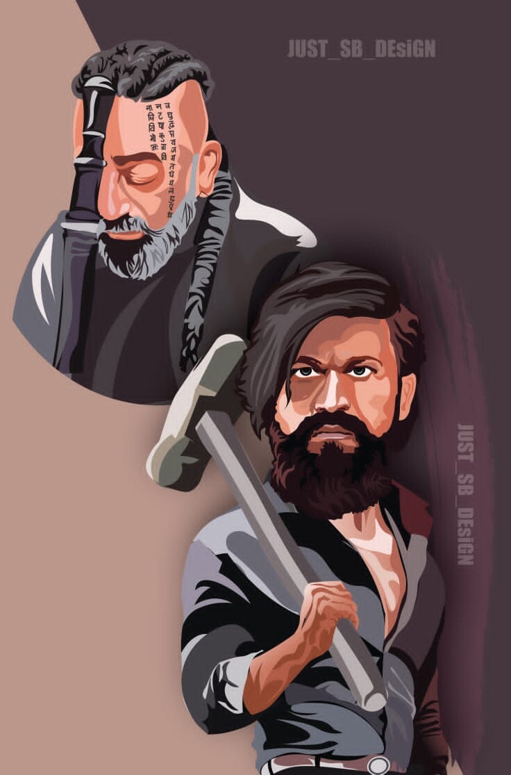 ArtStation - vector illustration kgf chapter 2