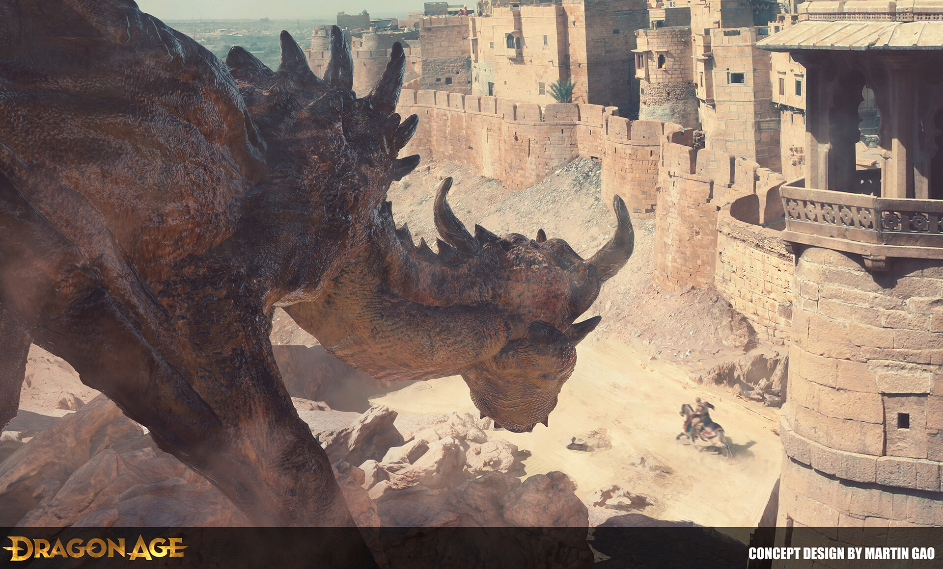 ArtStation - THE THEME OF DRAGON AGE