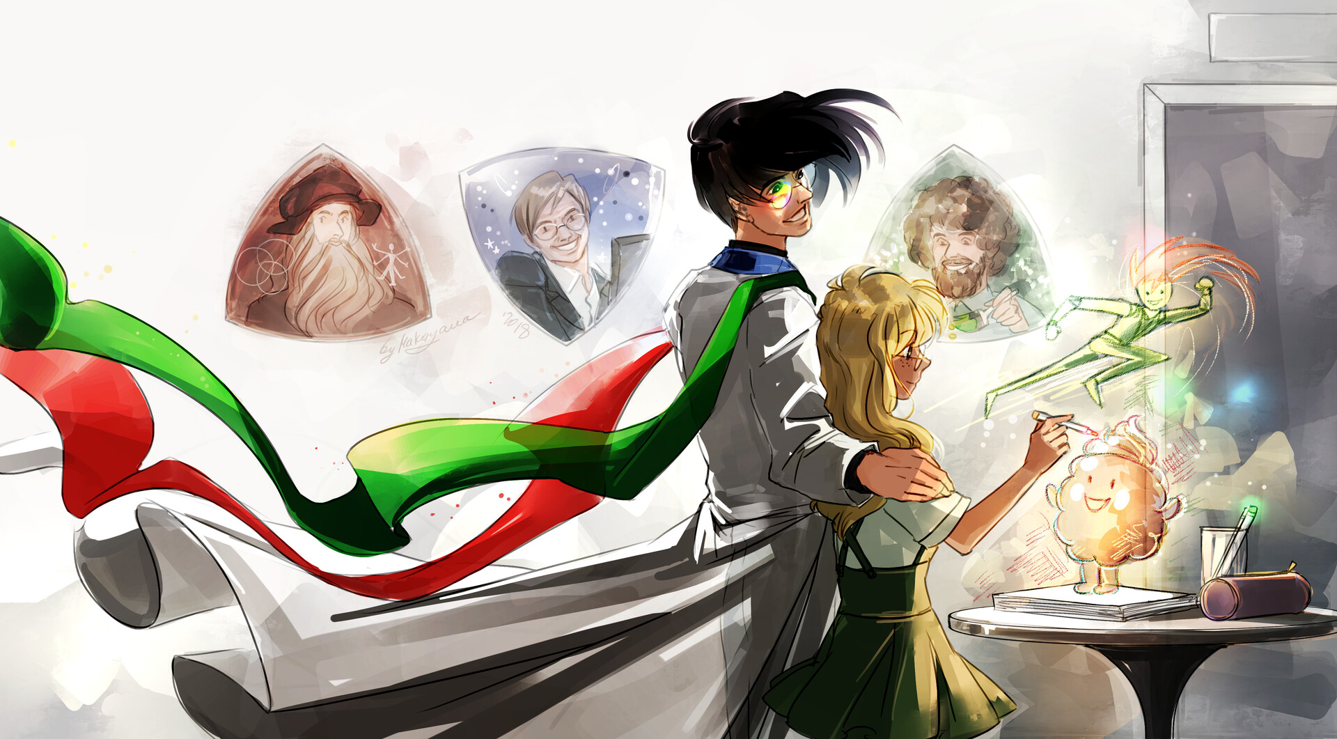 Katherine Makoyana - TDAC character concepts - kids