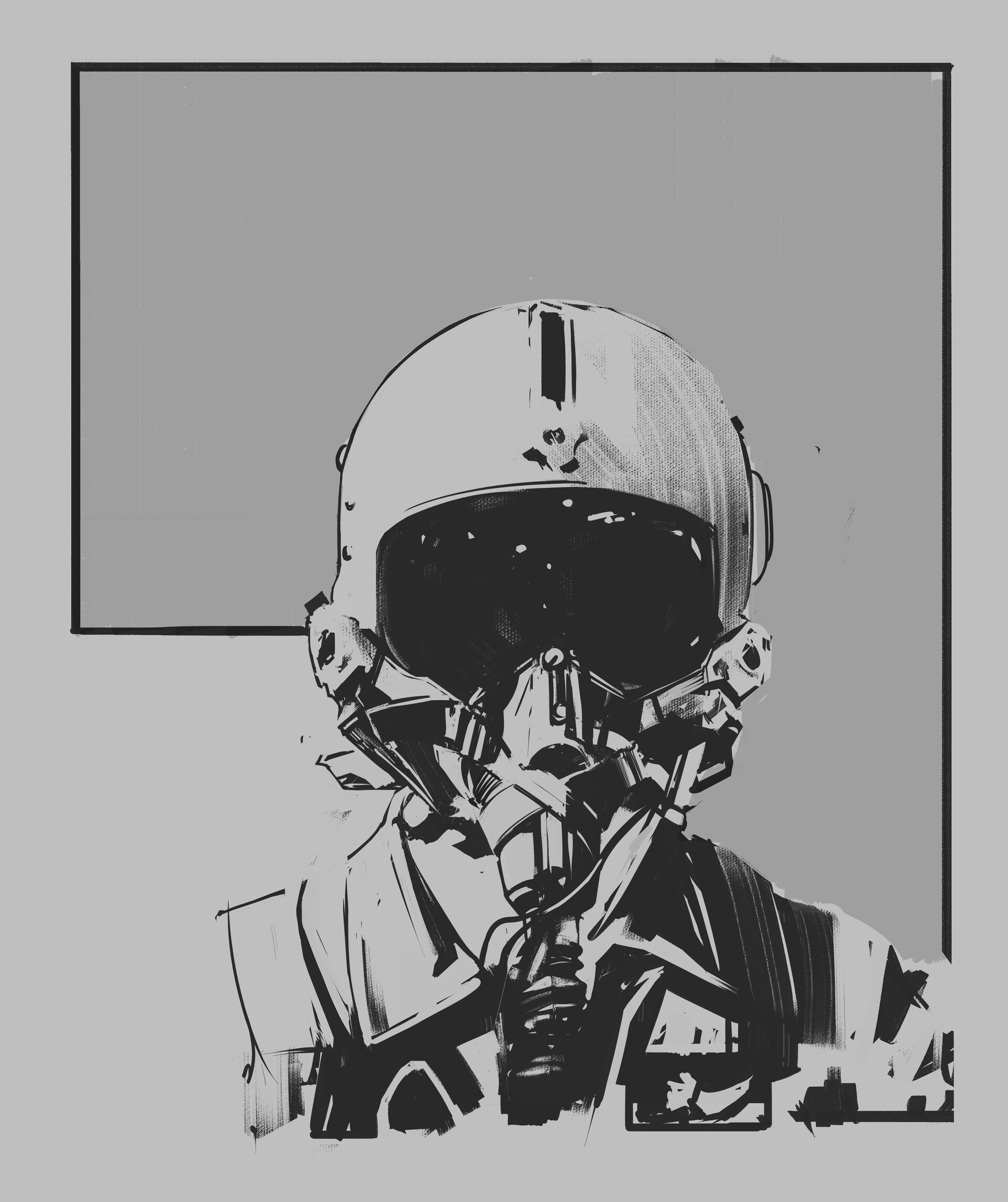 High Contrast Drawing