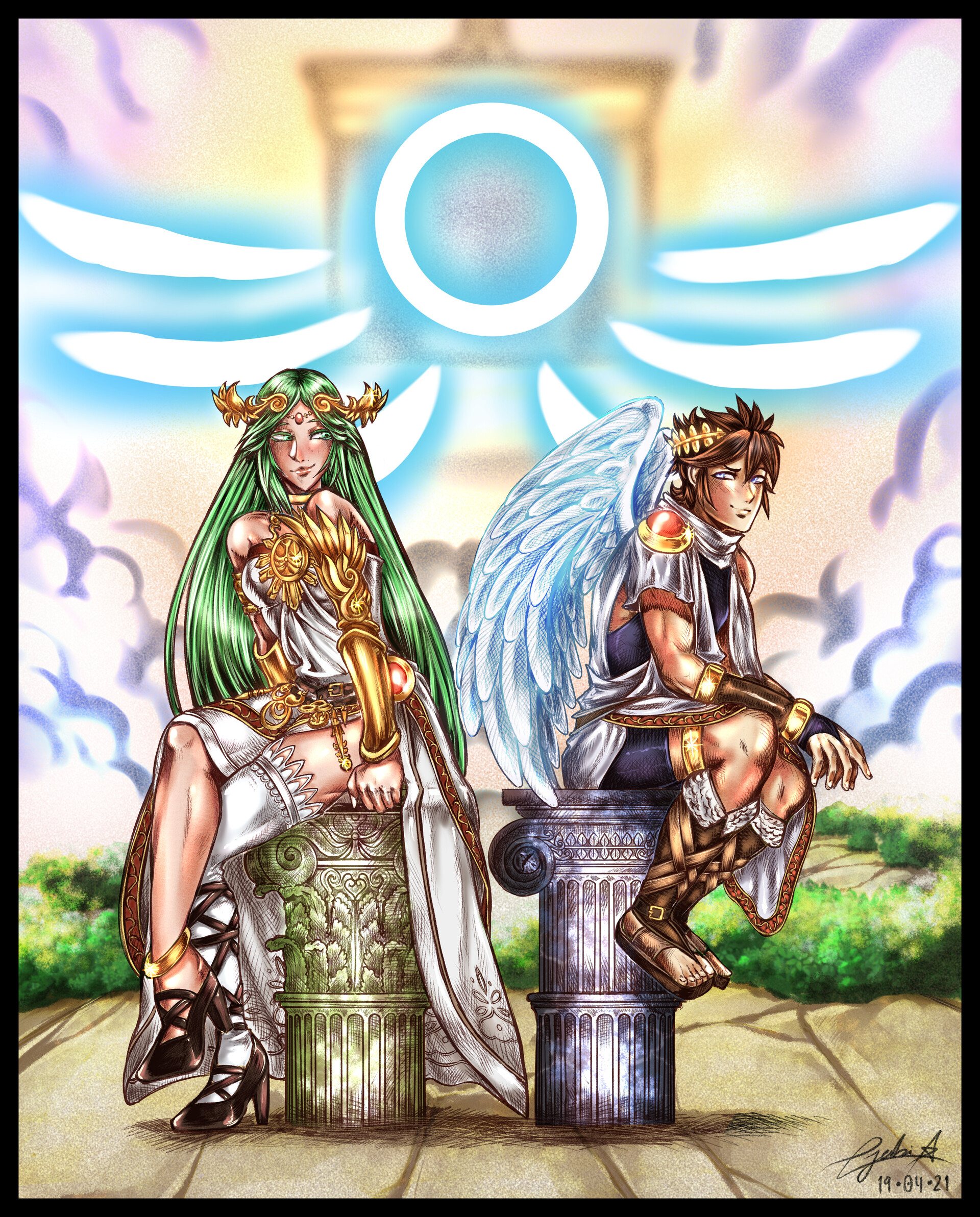 Palutena X Pit