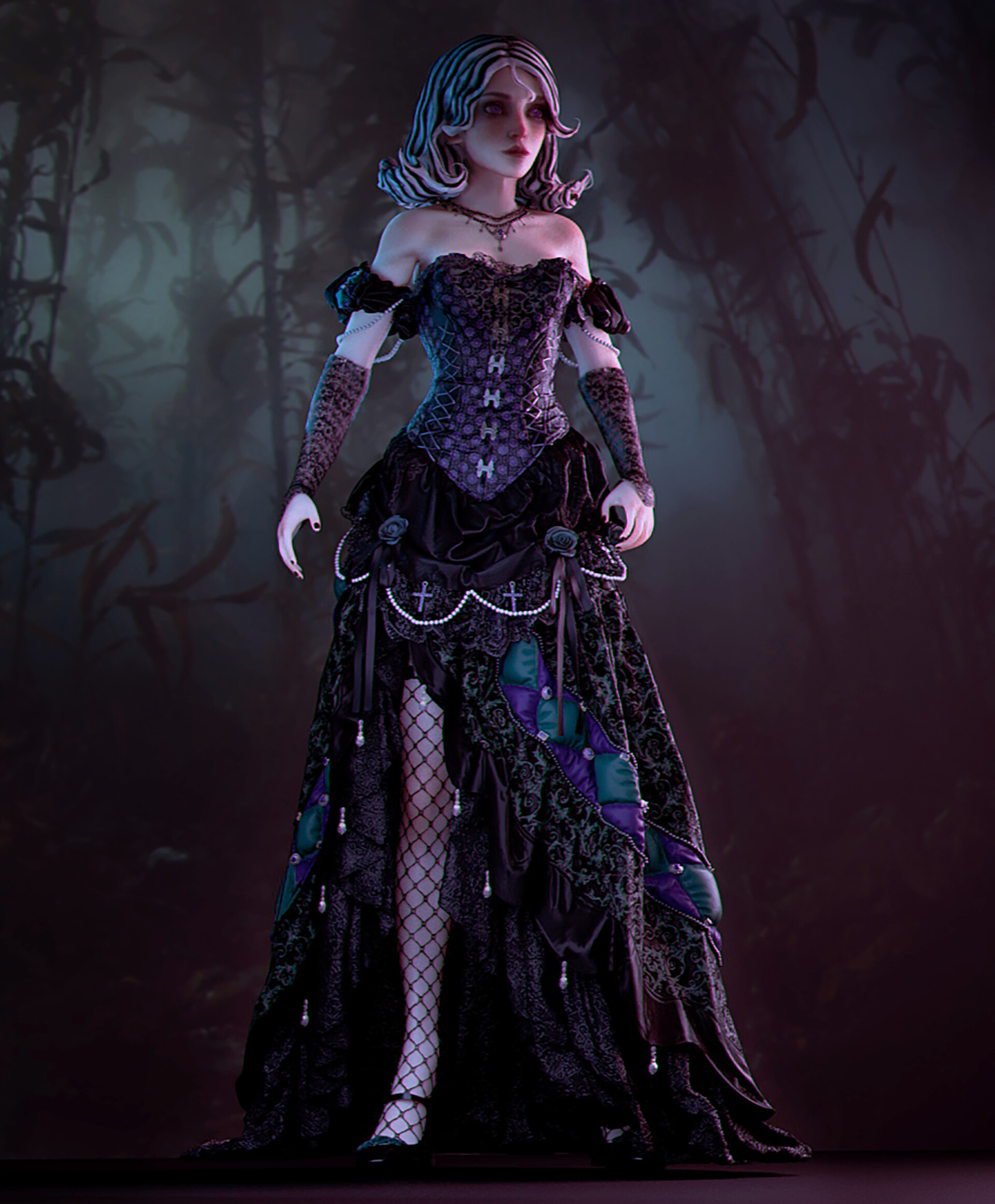 gothic masquerade art