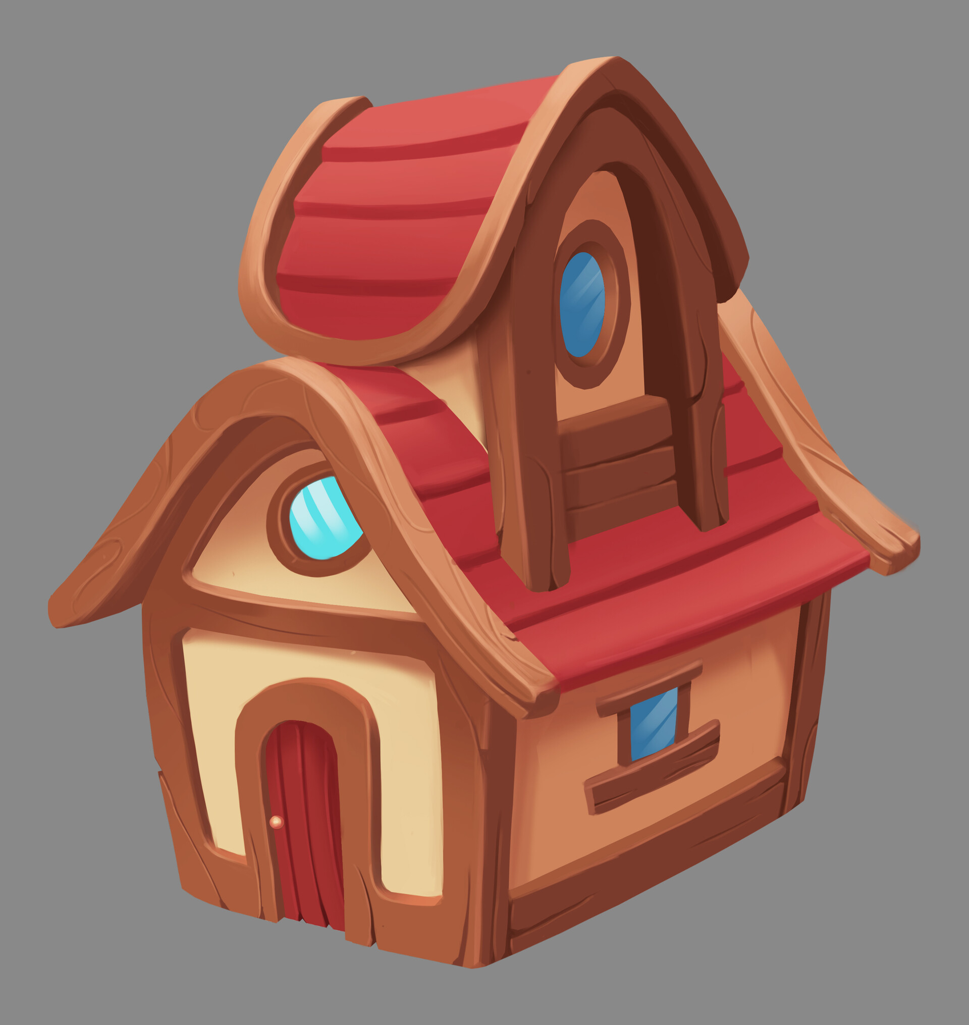 ArtStation - Stylize house practice