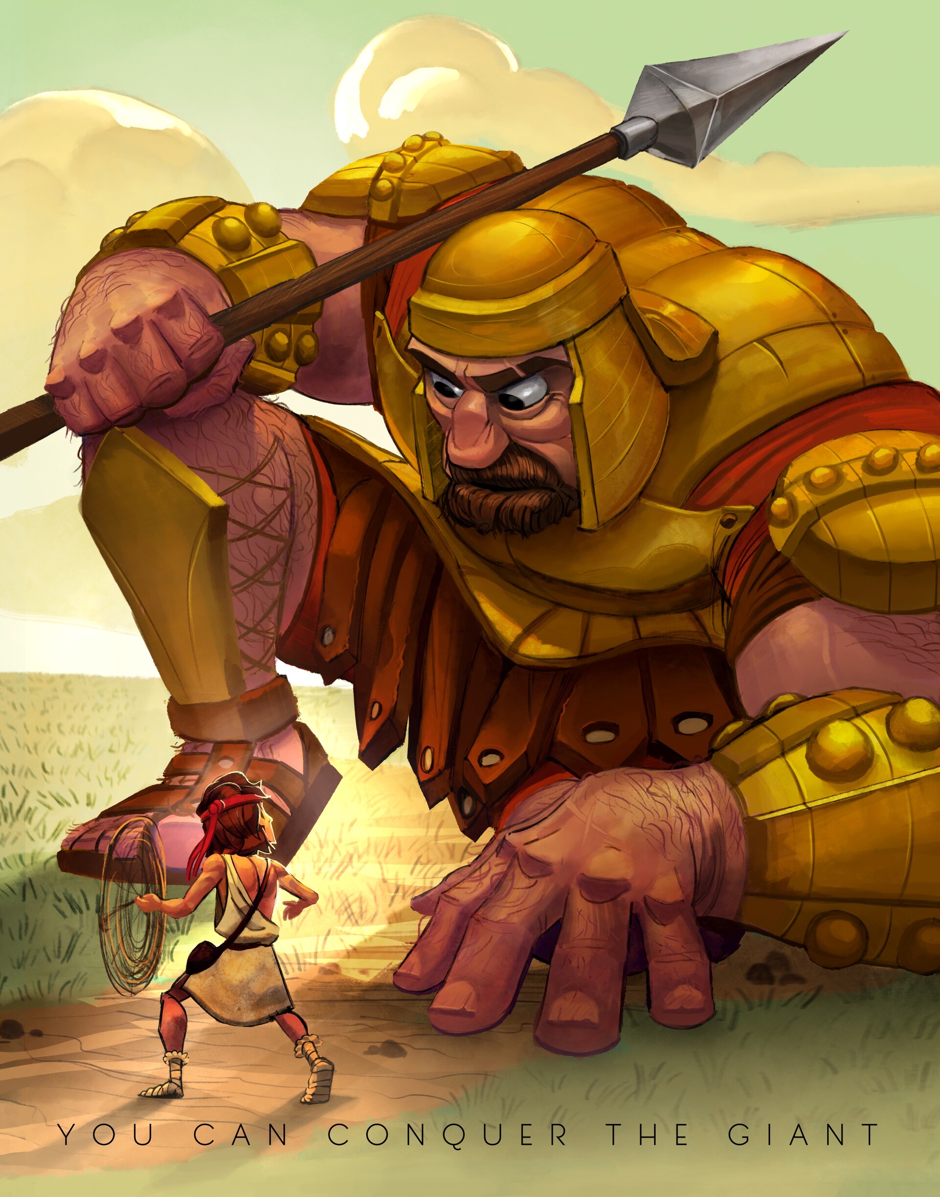 ArtStation - David And Goliath