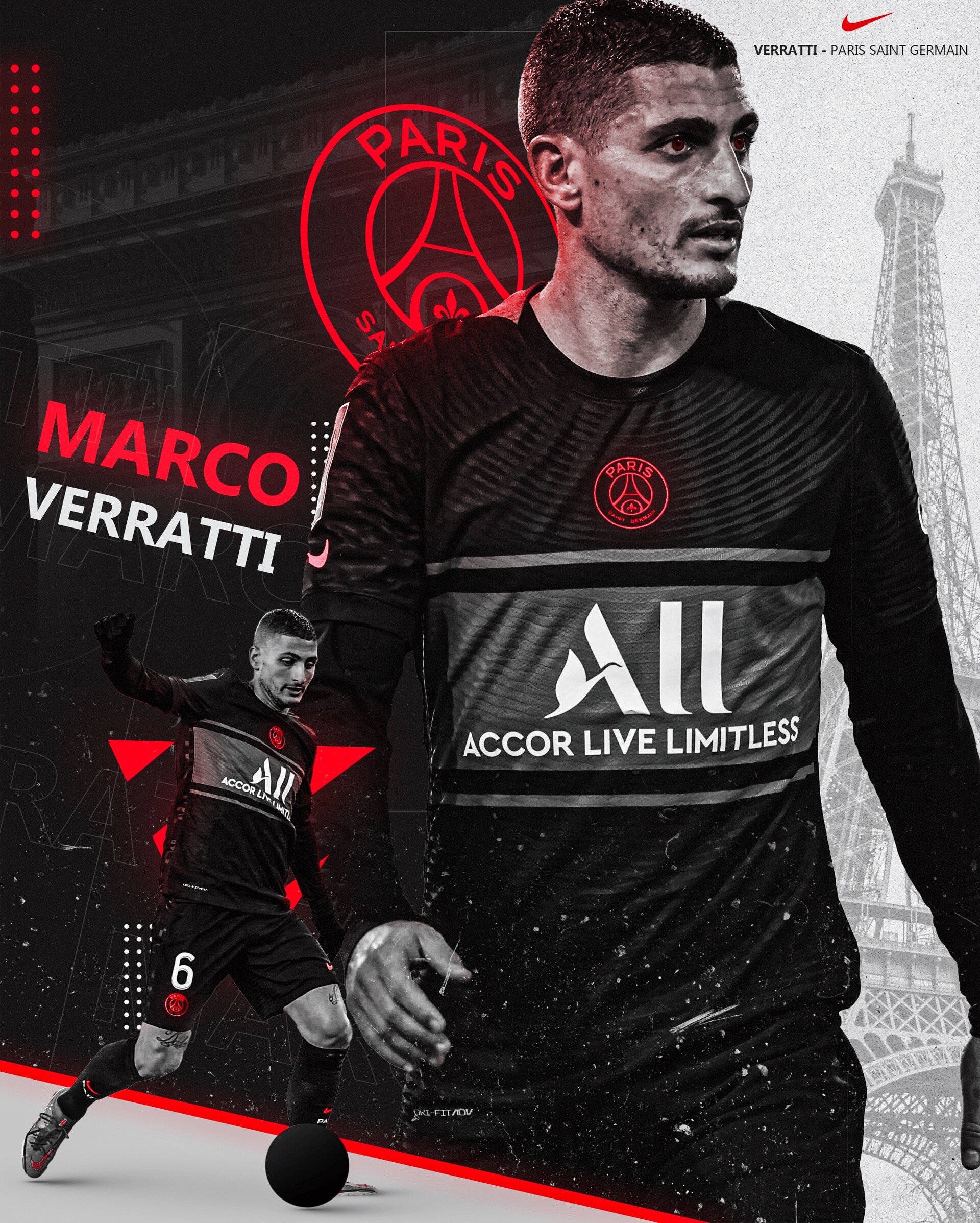 ArtStation - Marco verratti poster