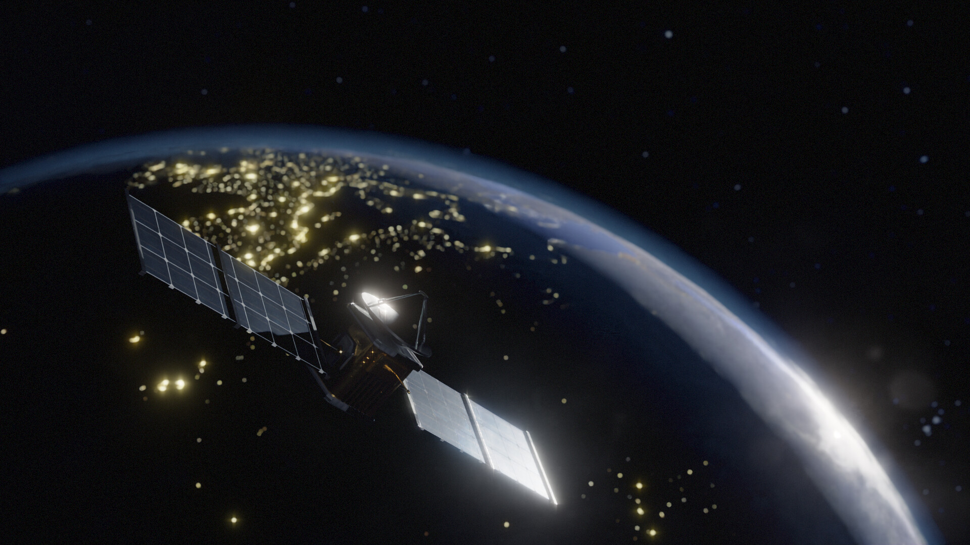 ArtStation - A tiny satellite