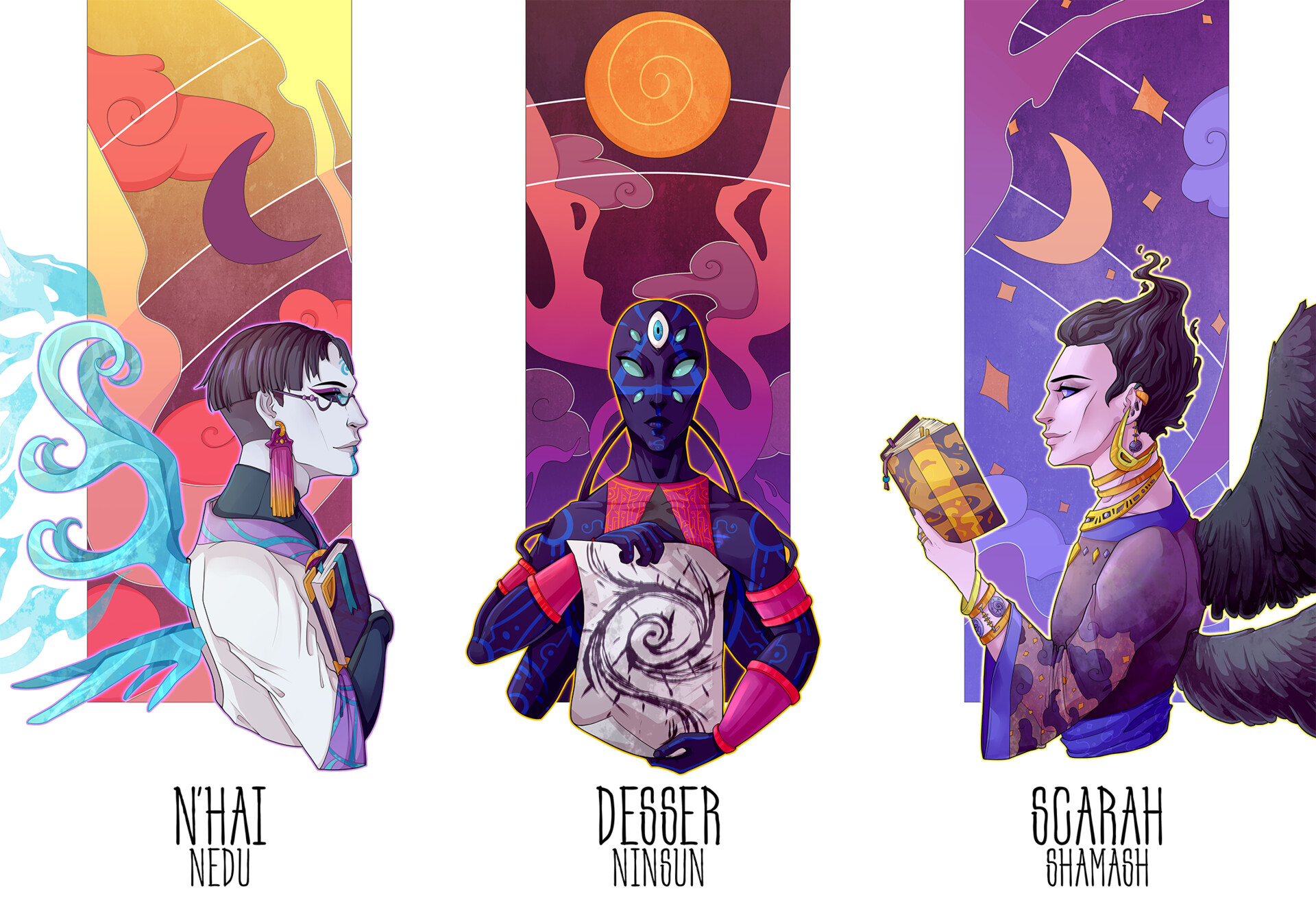 demon the fallen backgrounds