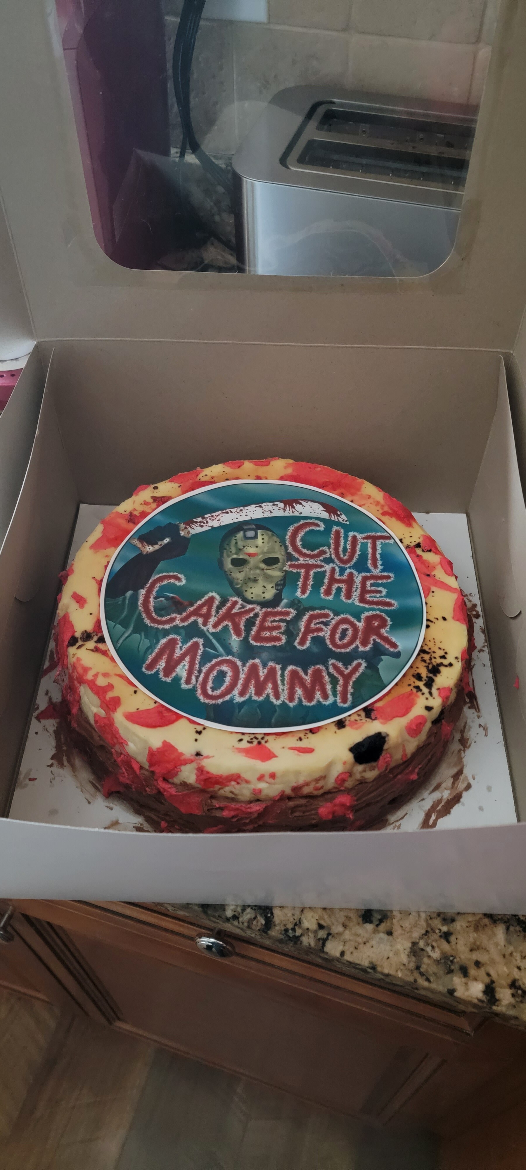 ArtStation - Jason Voorhees Cake Decoration