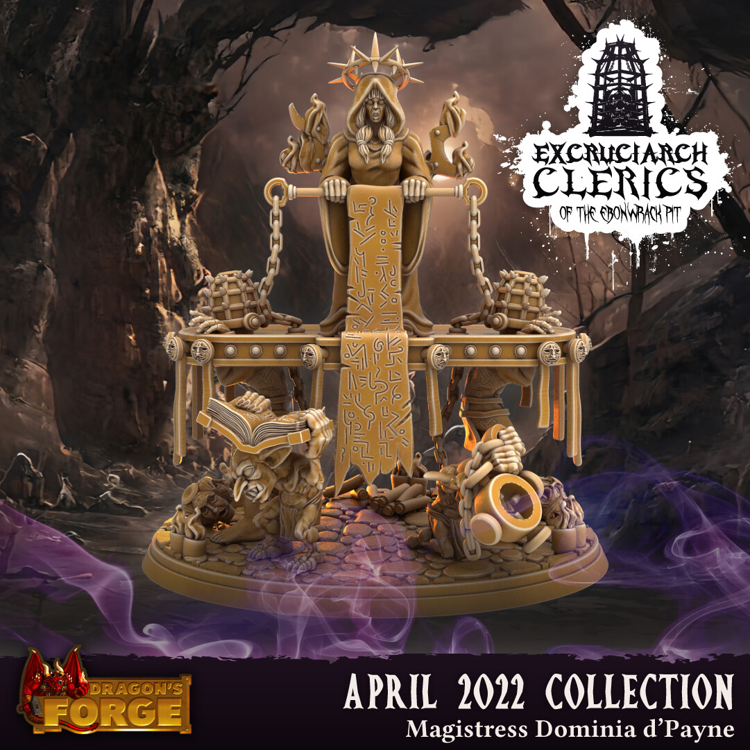 Emi Bough - Dark Clerics Magistress - For Dragon's Forge LTD