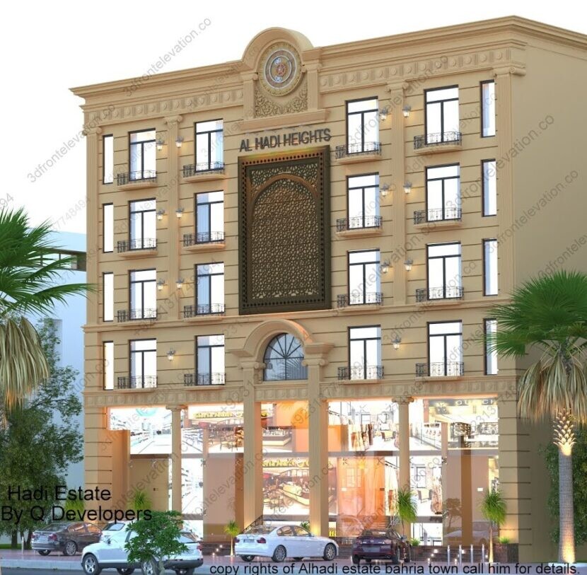 Architect for Design 3dfrontelevation.co - 6+ Commercial Building ...