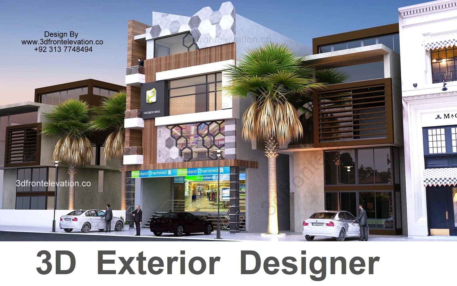 Architect for Design 3dfrontelevation.co - 6+ Commercial Building ...