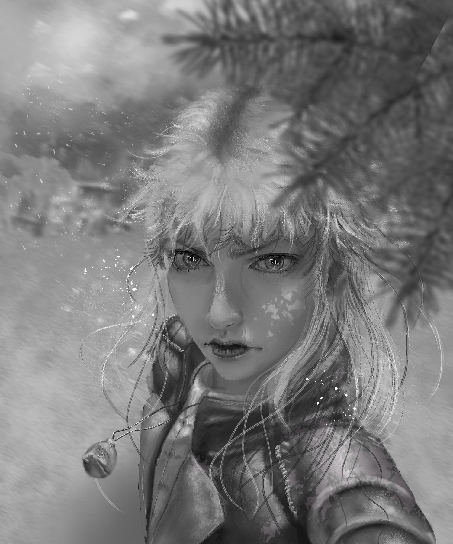 ArtStation - Griffith grayscale and light practice