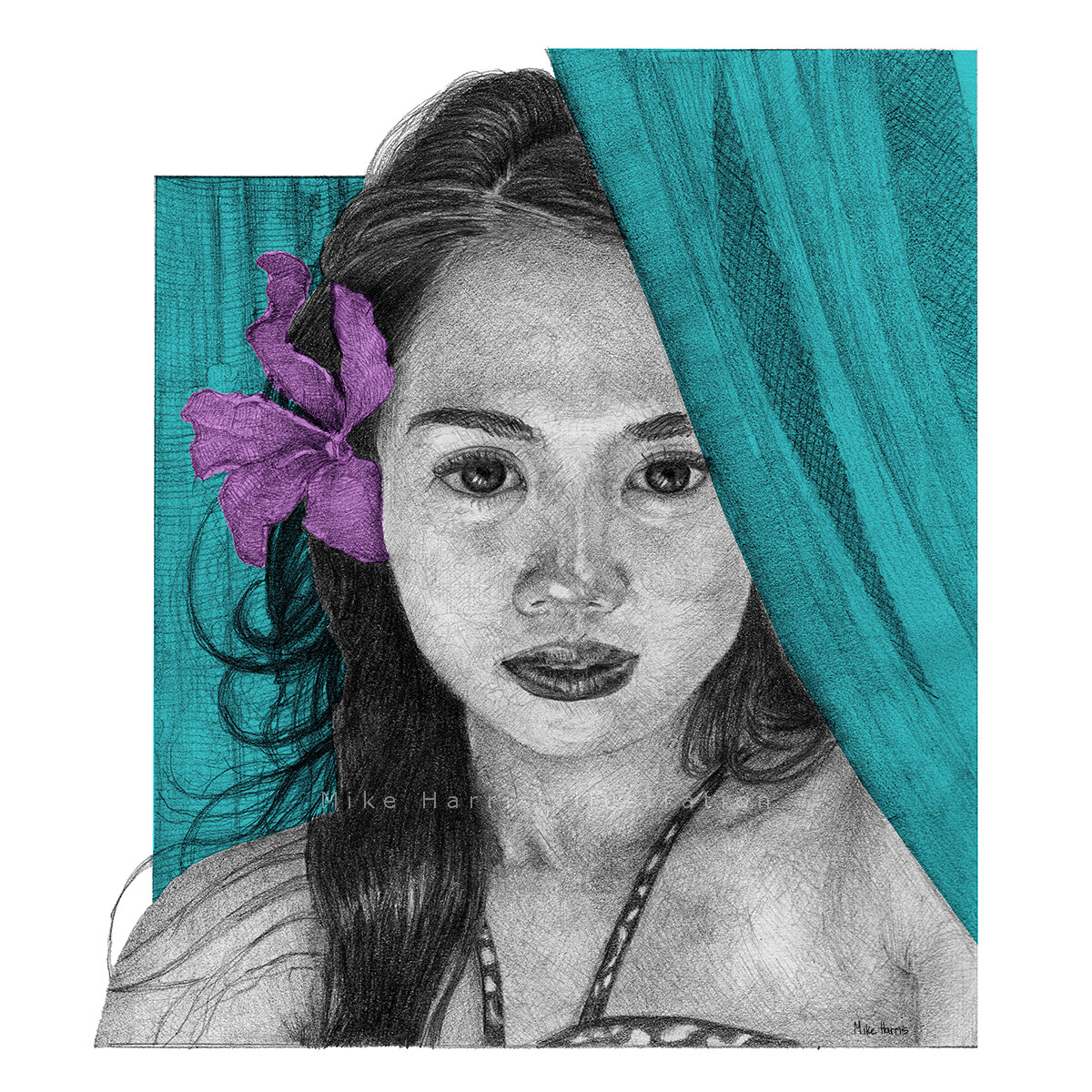 Mike Harris - Female Portrait color