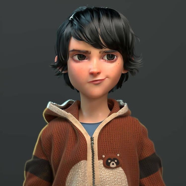 ArtStation - 3d character modeling